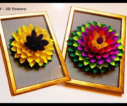 DIY 3D Flower Gift Decor : 7 Steps (with Pictures) - Instructables