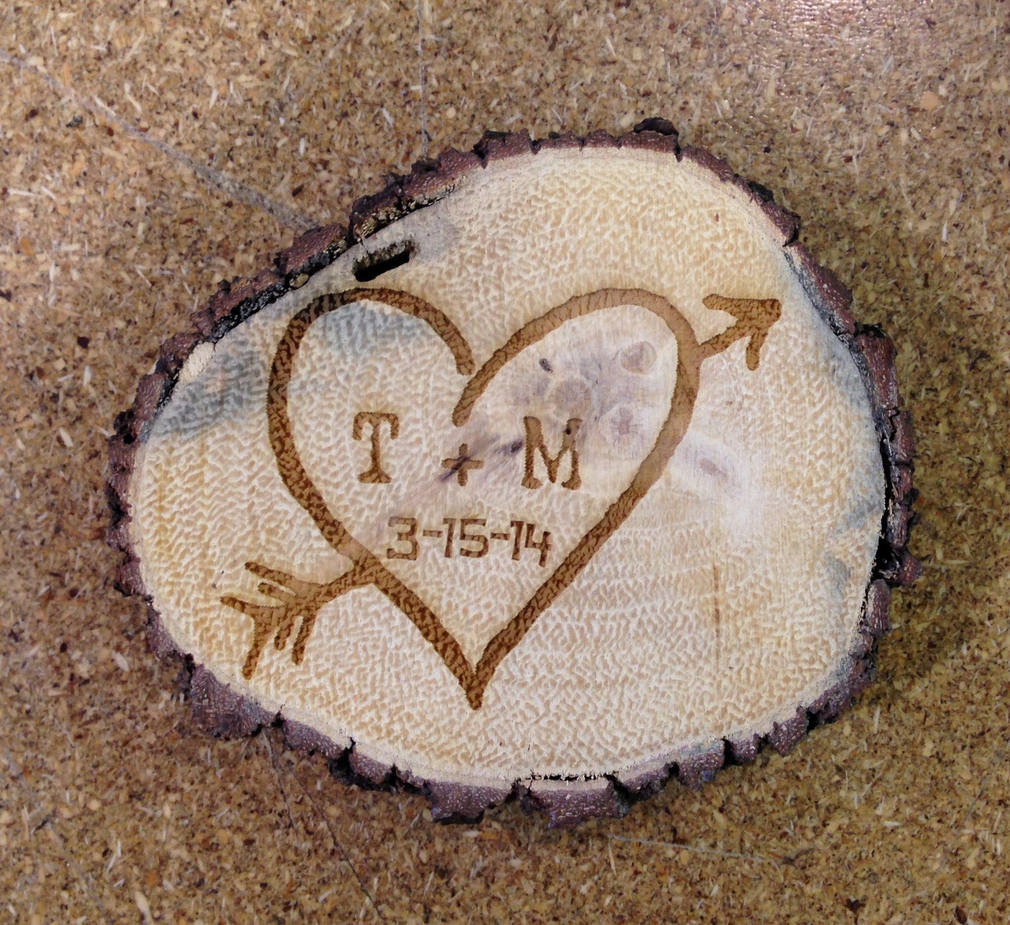 Laser Engraved Wedding Table Decorations : 5 Steps (with Pictures ...