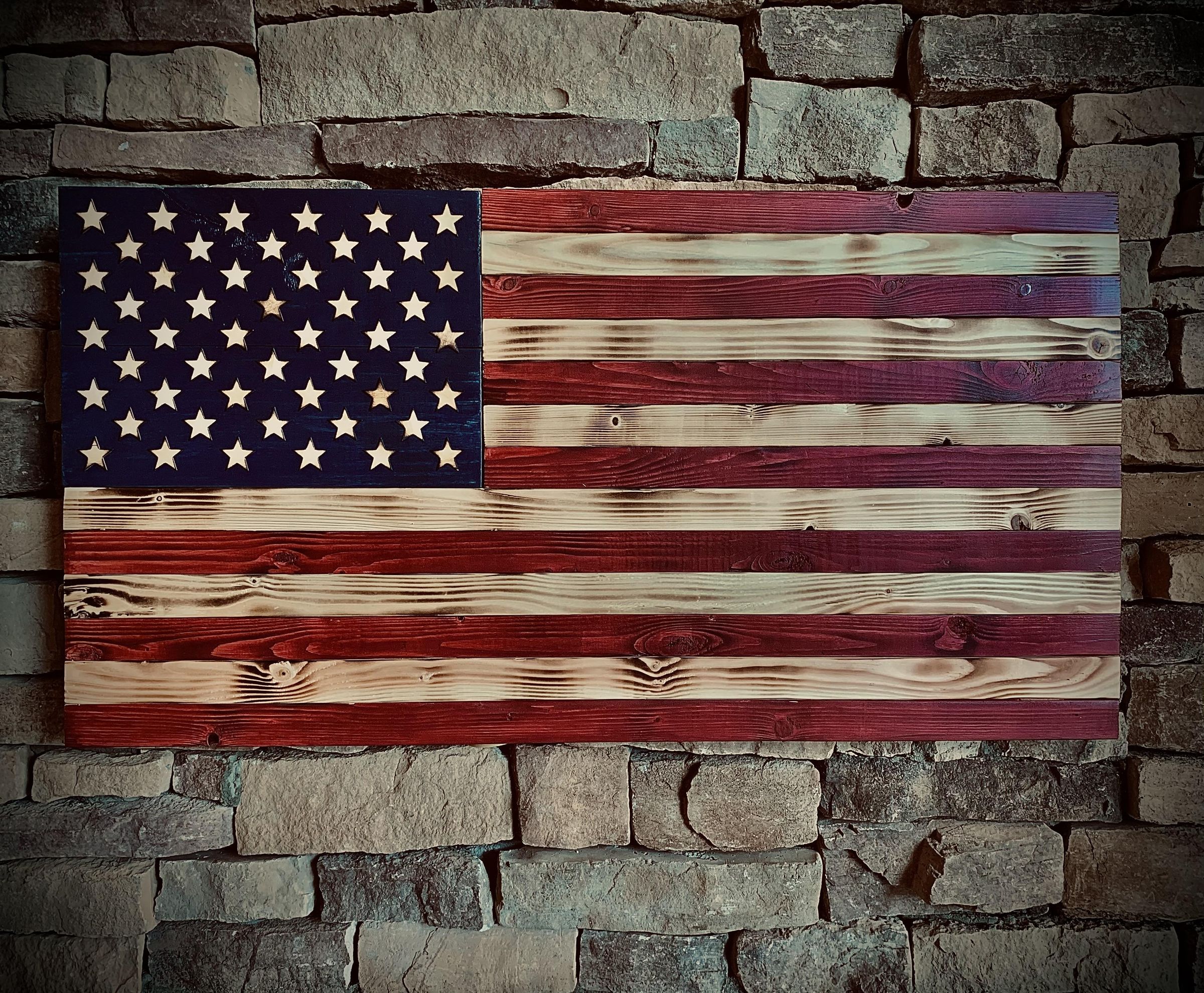 Rustic American Flag : 10 Steps (with Pictures) - Instructables