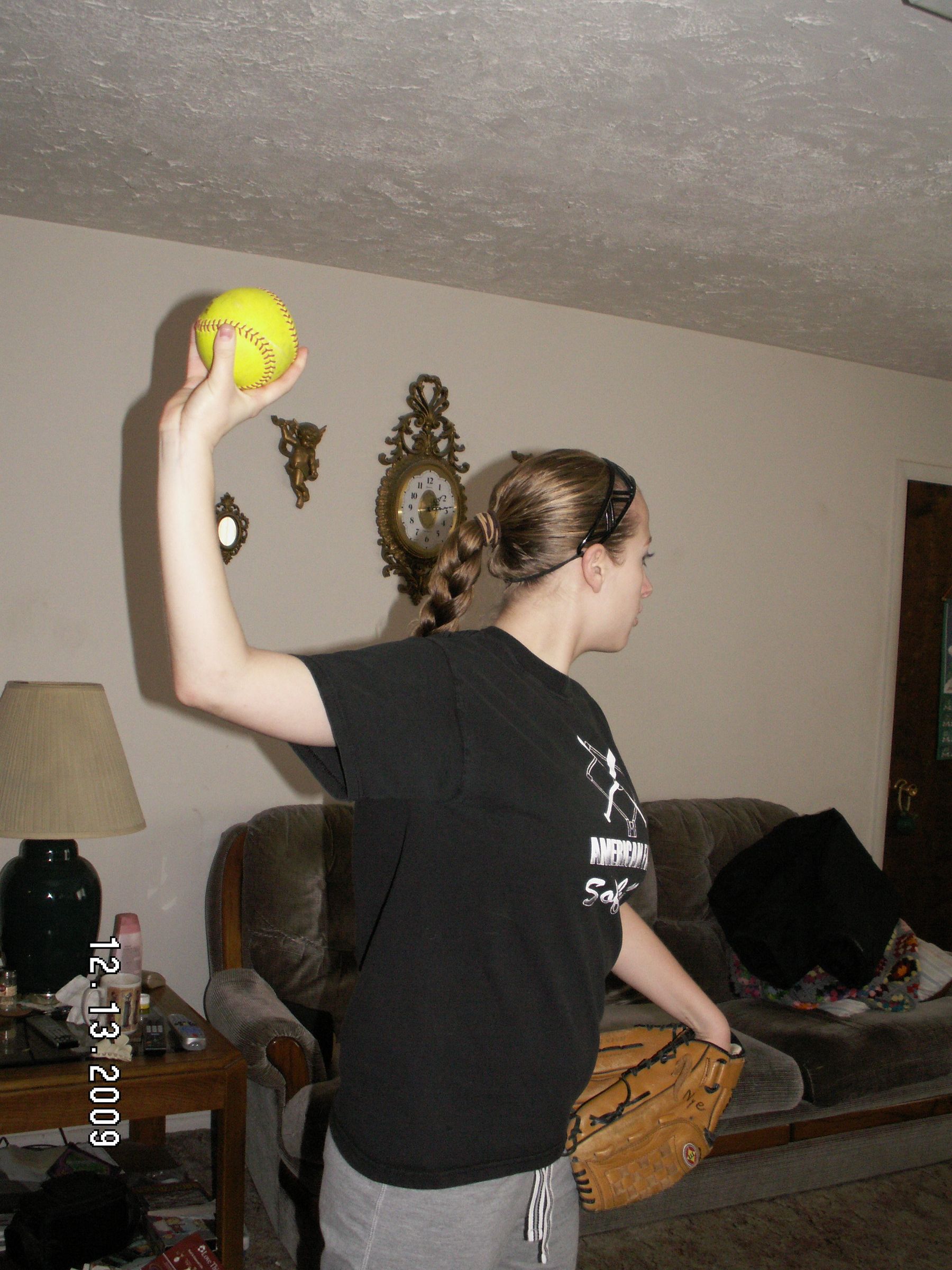 How to Throw and Catch a Softball : 12 Steps (with Pictures ...