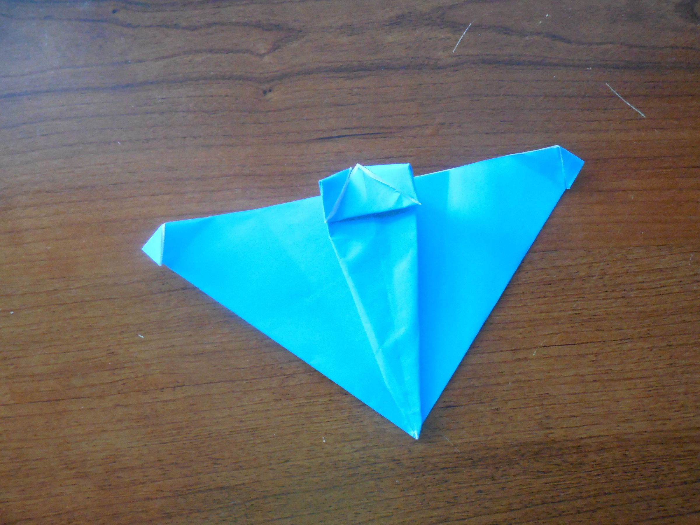Origami Spaceship (Easy) : 7 Steps - Instructables