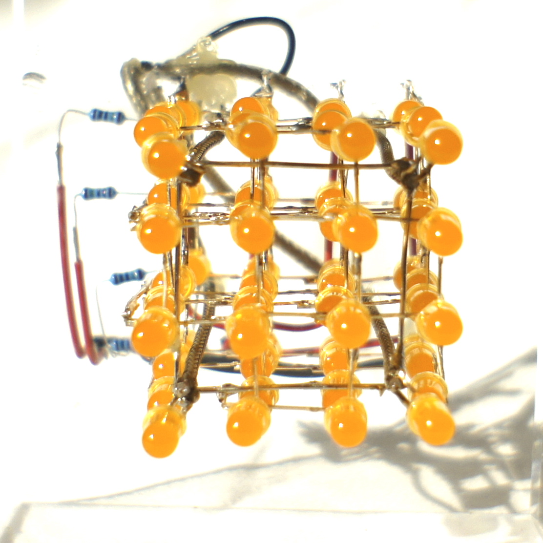 4x4x4 Interactive LED-cube With Arduino : 13 Steps (with Pictures ...