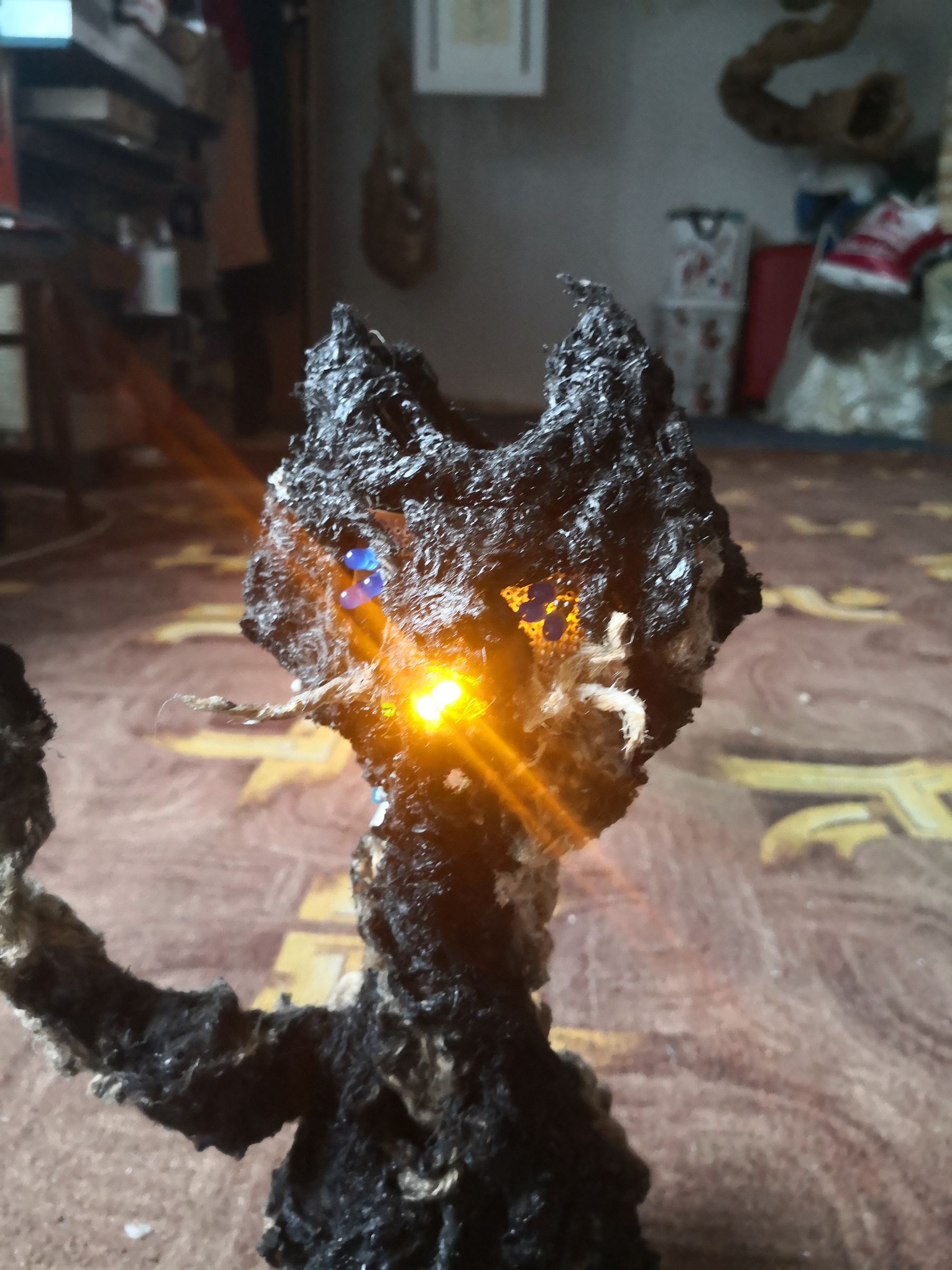 Cat With Blinky Eyes and Nose // Light and Sound Sensors : 6 Steps ...