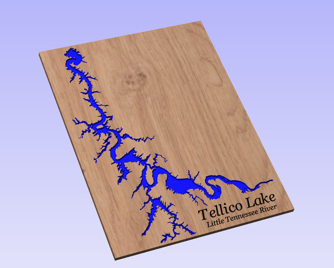 Engraved Lake Maps : 7 Steps - Instructables