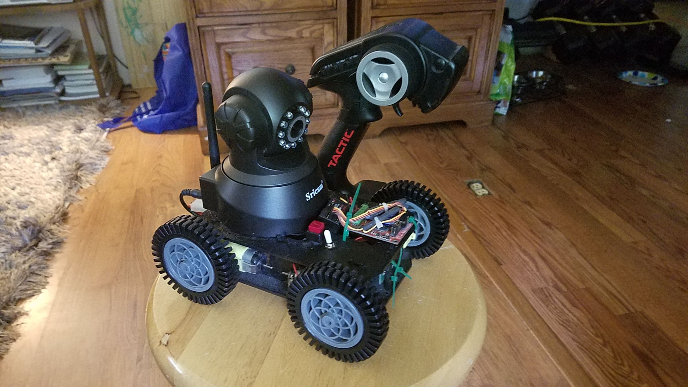 Wifi Video Streaming Mars Runt Rover (inspection Bot) : 11 Steps (with ...