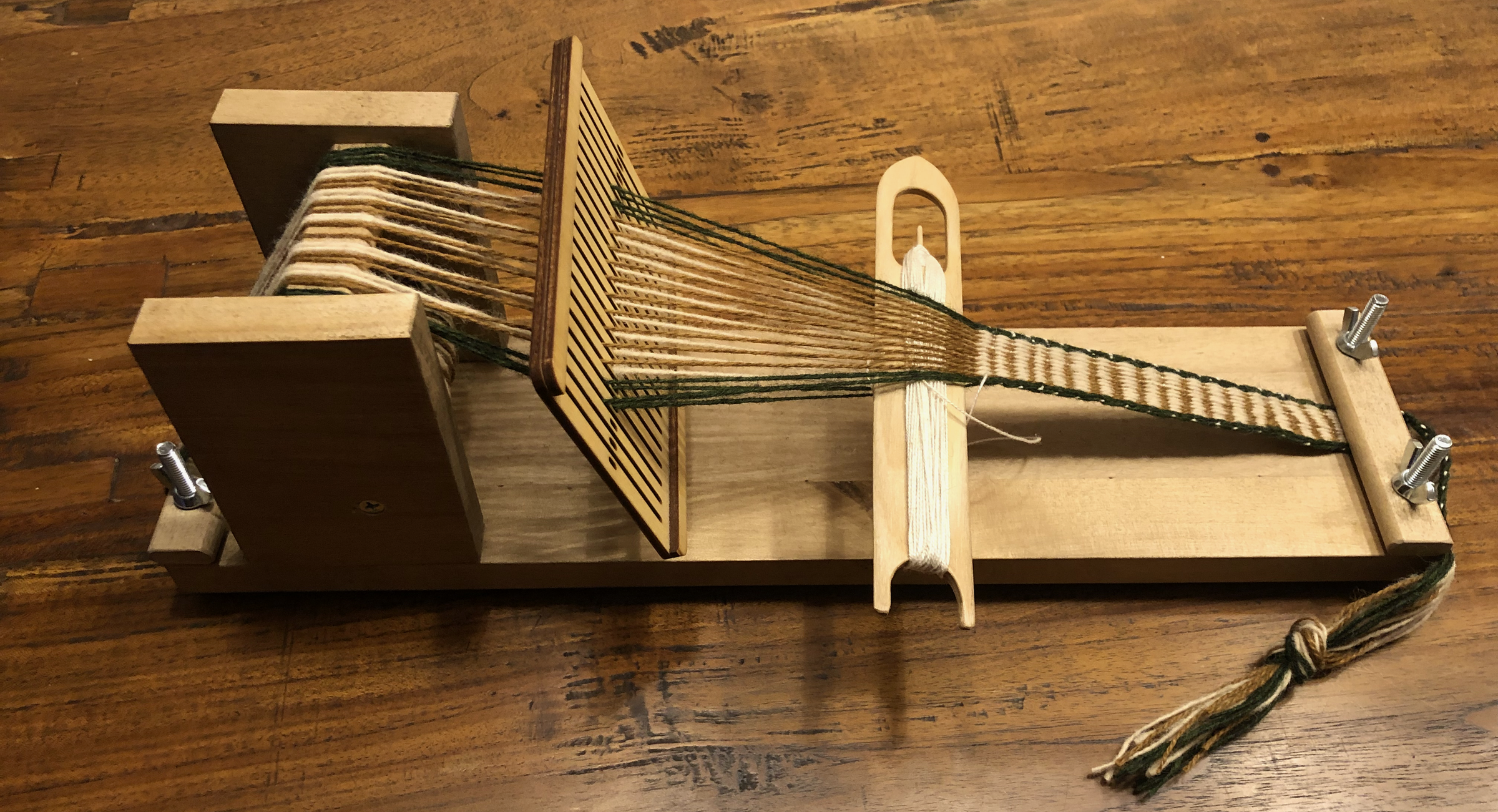 DIY Weaving Loom From IKEA BEKVÄM Spice Rack : 7 Steps (with Pictures ...