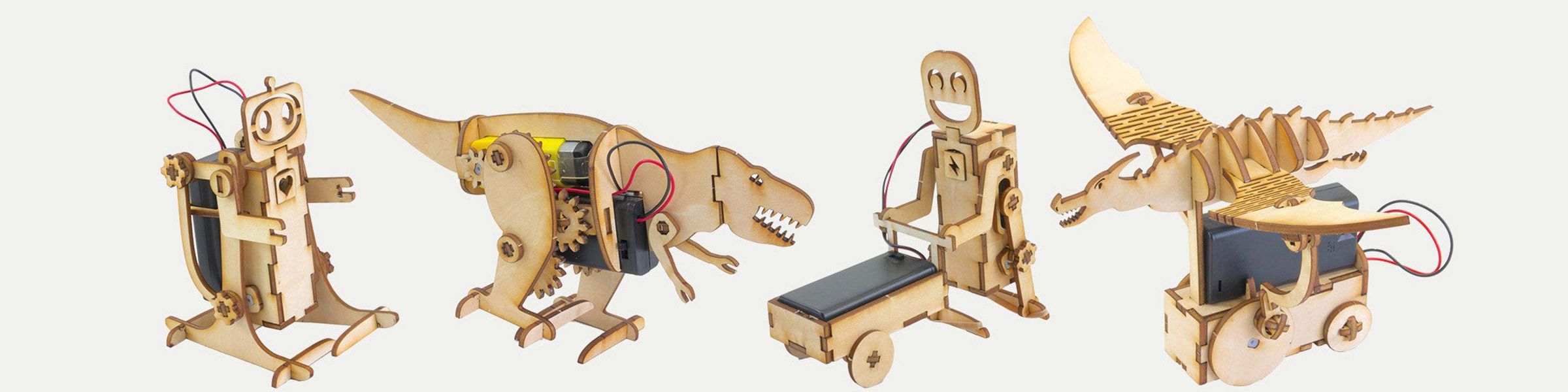 Laser Cut Cart-Pushing Robot : 7 Steps (with Pictures) - Instructables