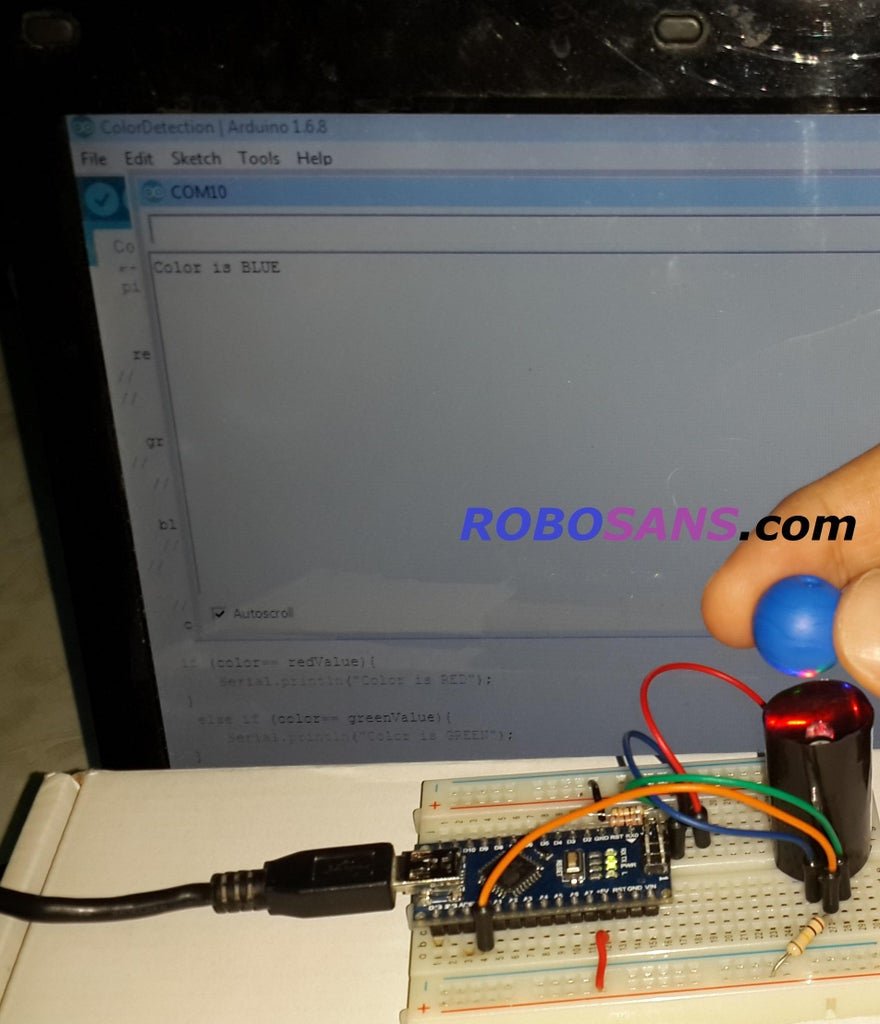 Simple Rgb Color Detector Using Arduino 6 Steps Instructables 9924