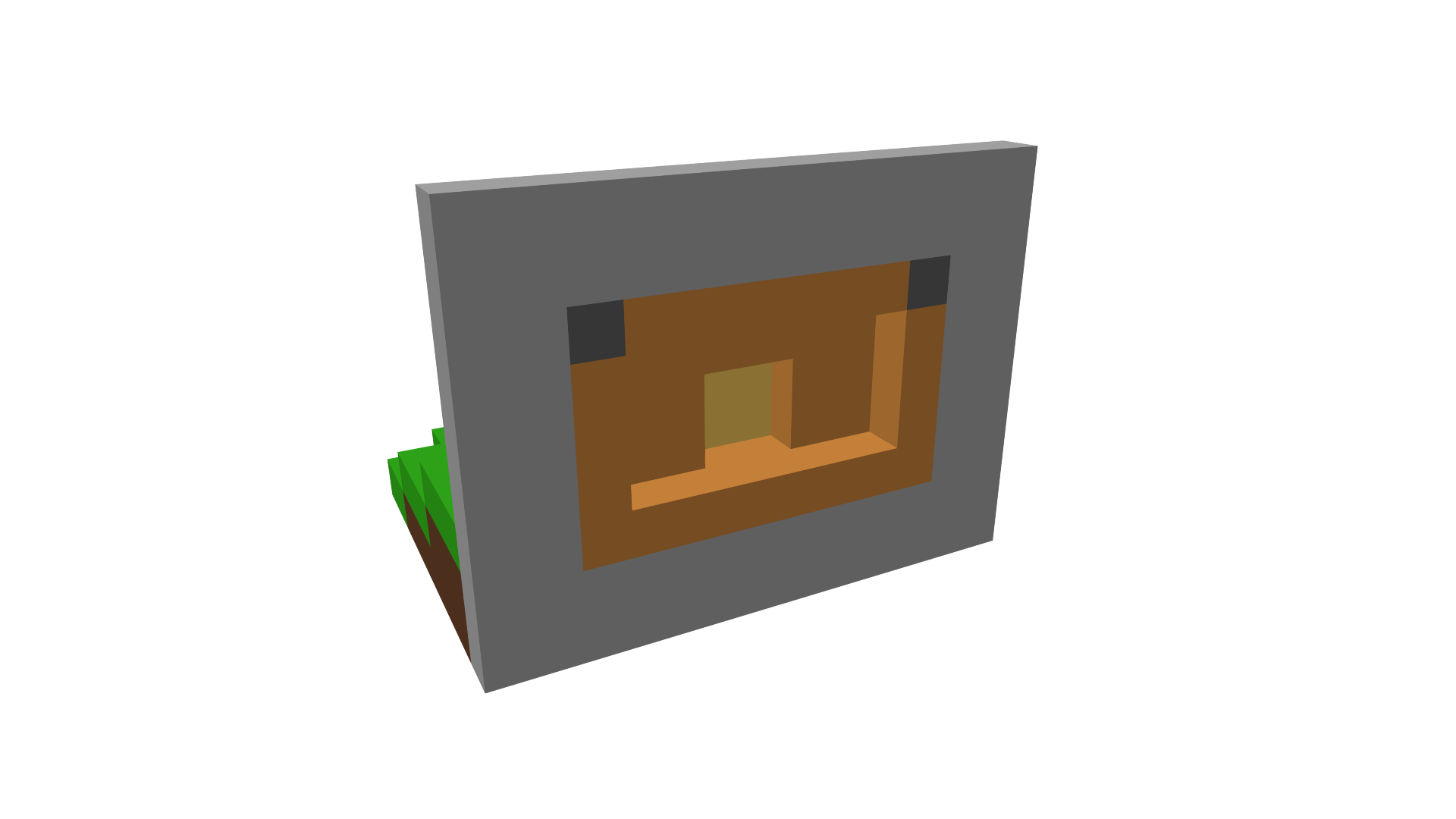 Minecraft Landscape Book Holder : 3 Steps - Instructables