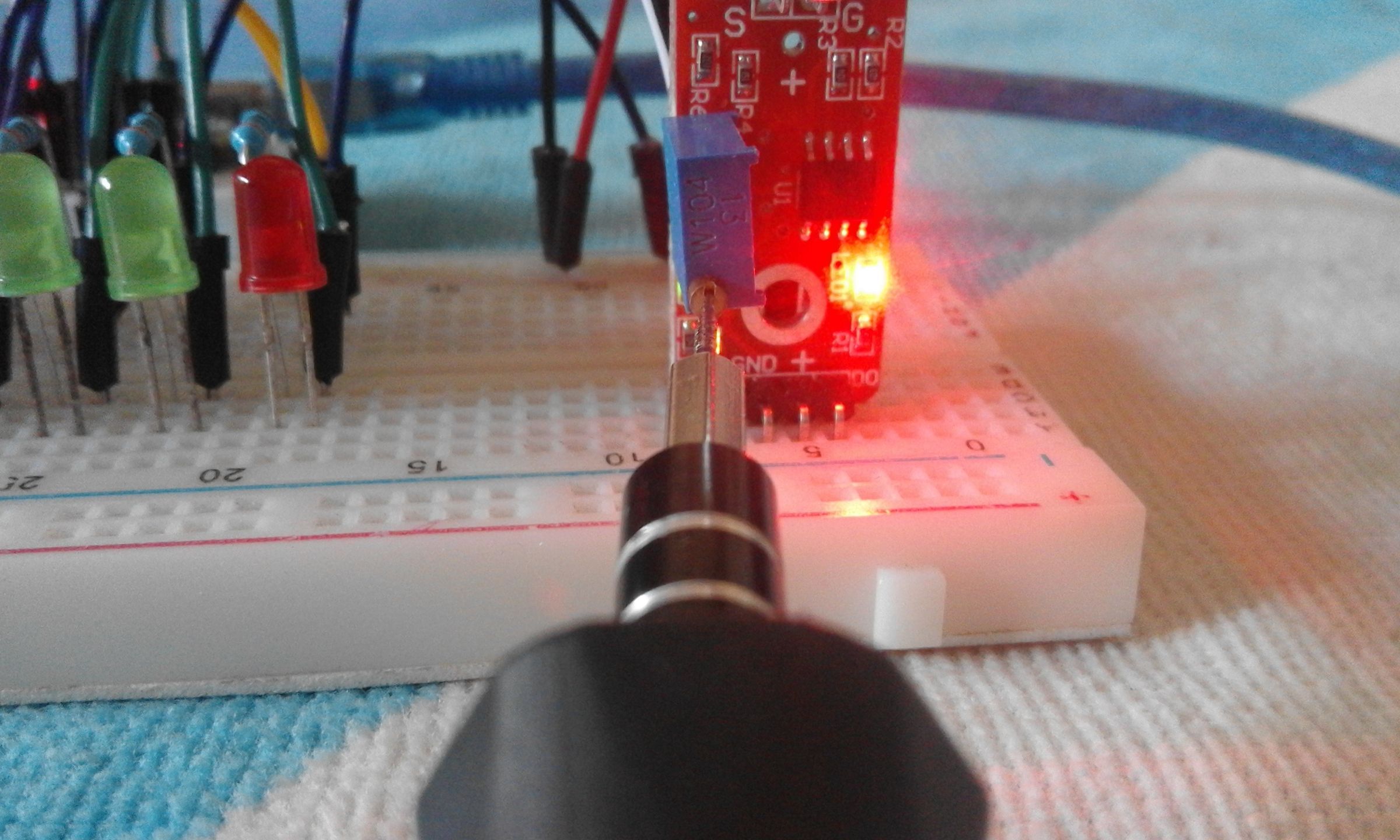 Waren's L.E.D Music Visualizer : 16 Steps (with Pictures) - Instructables