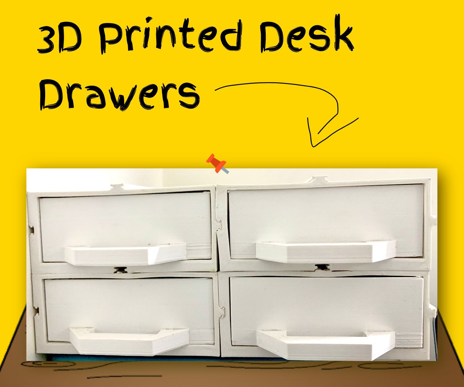 3D Printed Modular Desk Organisers : 3 Steps - Instructables