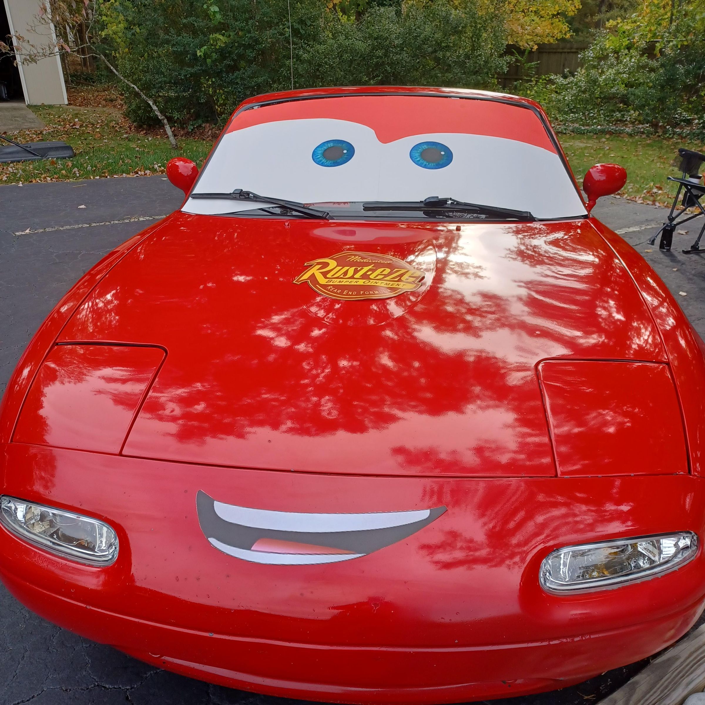DIY Life Size Lightning McQueen : 7 Steps (with Pictures) - Instructables