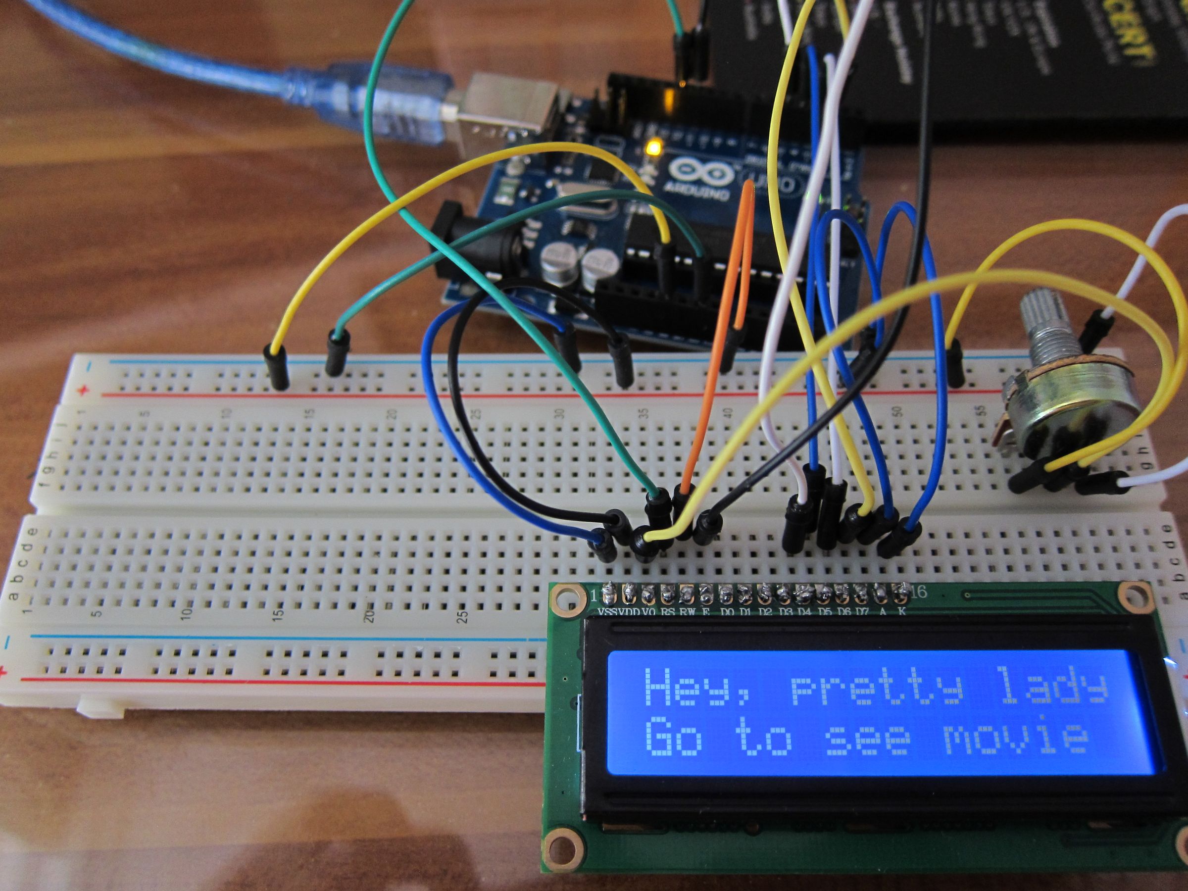Modification to the Previous LCD Project : 3 Steps - Instructables