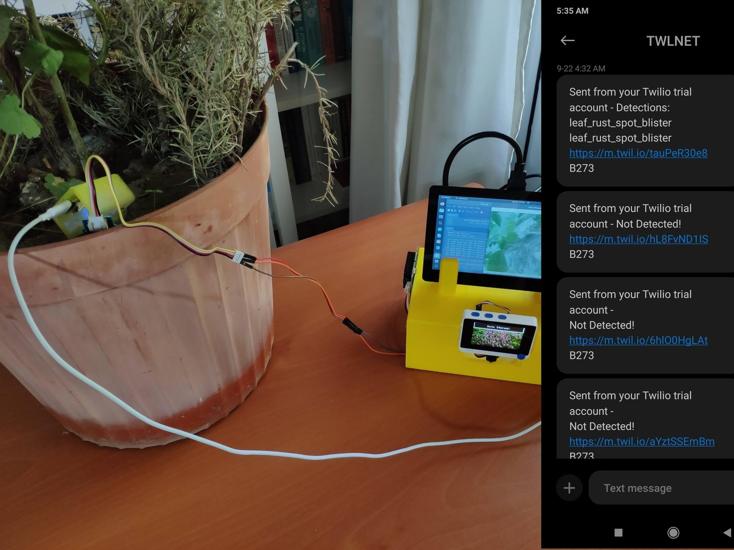 IoT AI-driven Tree Disease Identifier W/ Edge Impulse & MMS : 20 Steps - Instructables