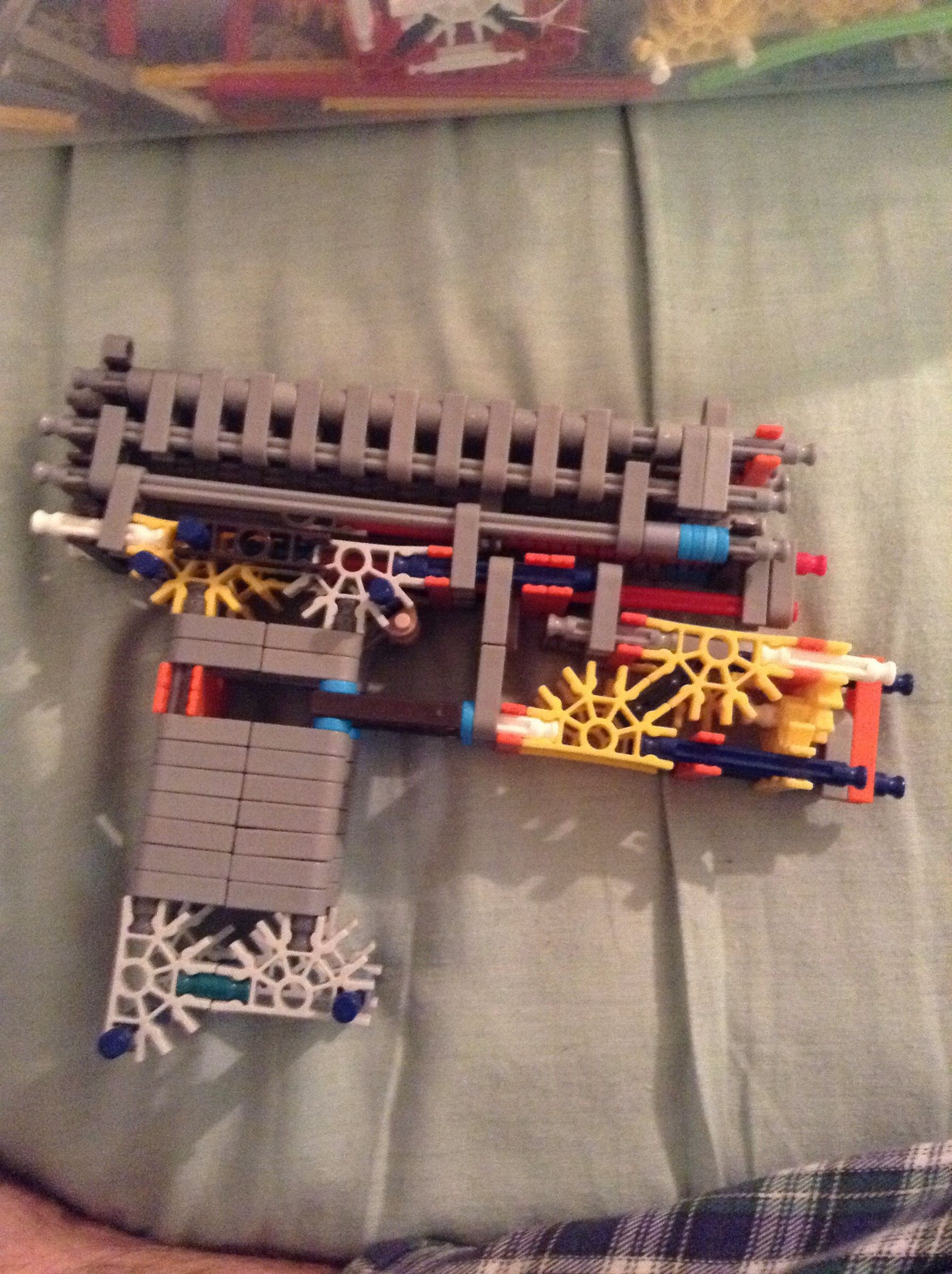 Knex Glock 18 : 3 Steps - Instructables