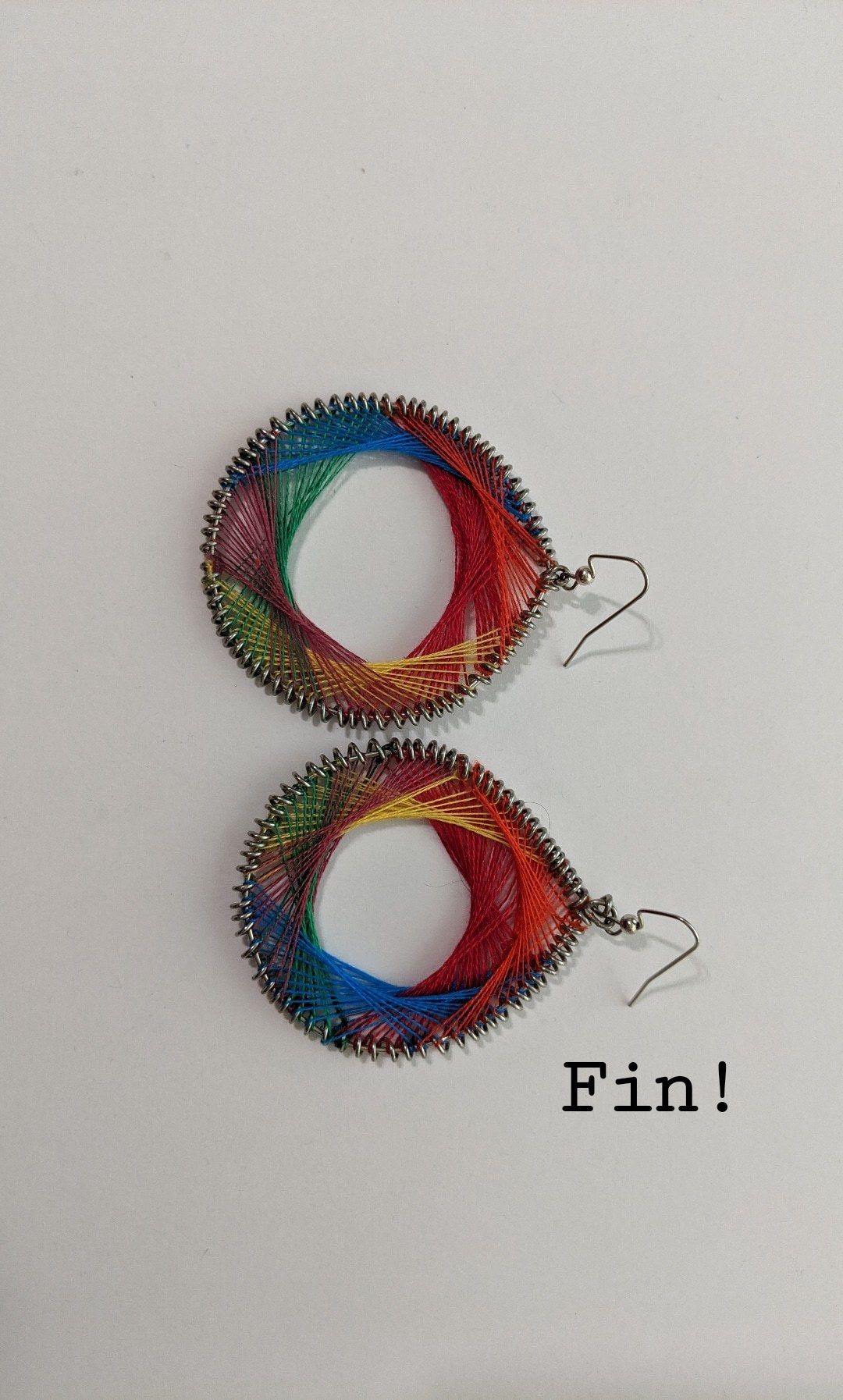 Woven Rainbow Earrings : 8 Steps (with Pictures) - Instructables