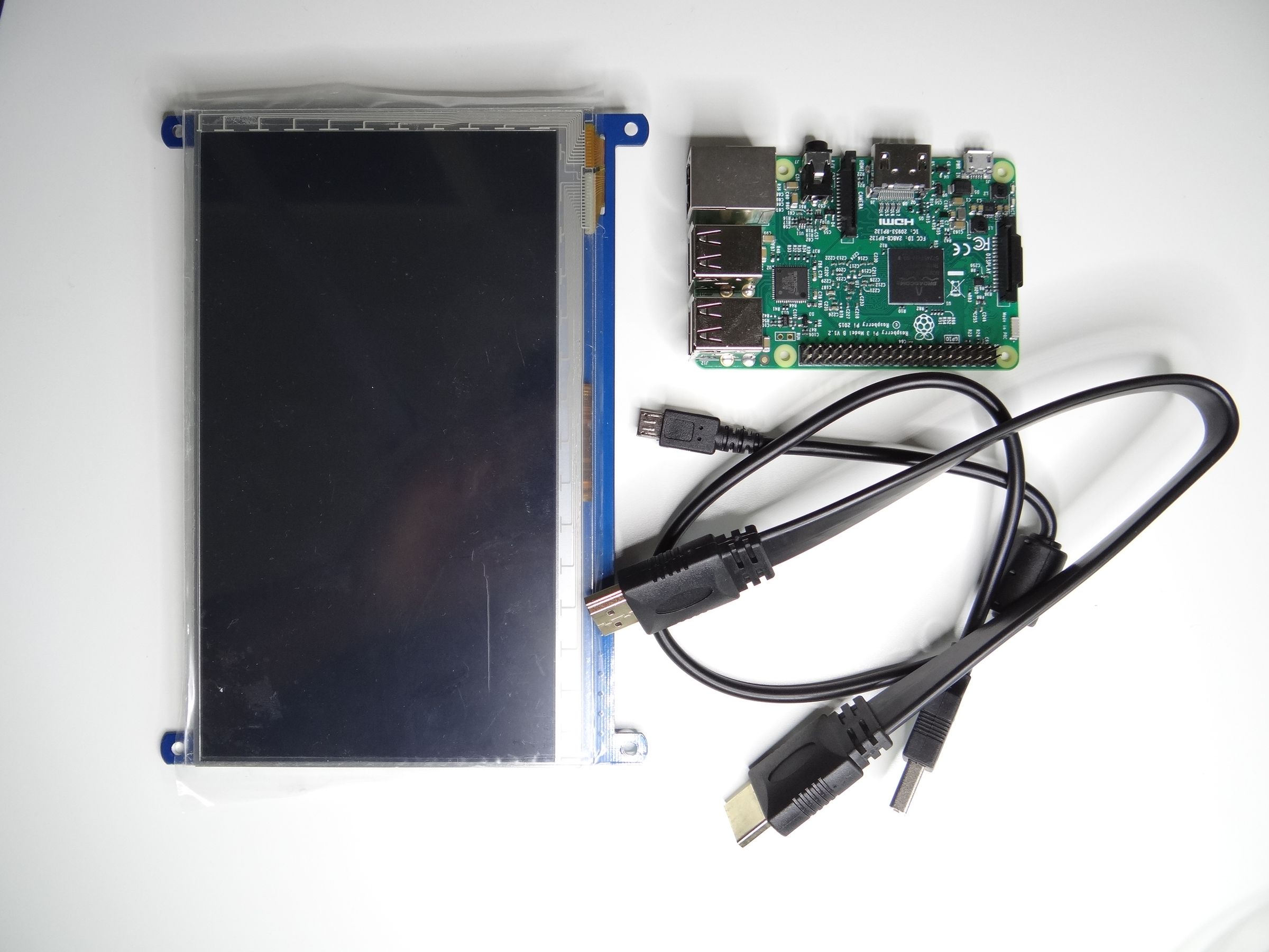 Raspberry Pi, 7 Inch Display and LEDs : 6 Steps (with Pictures ...