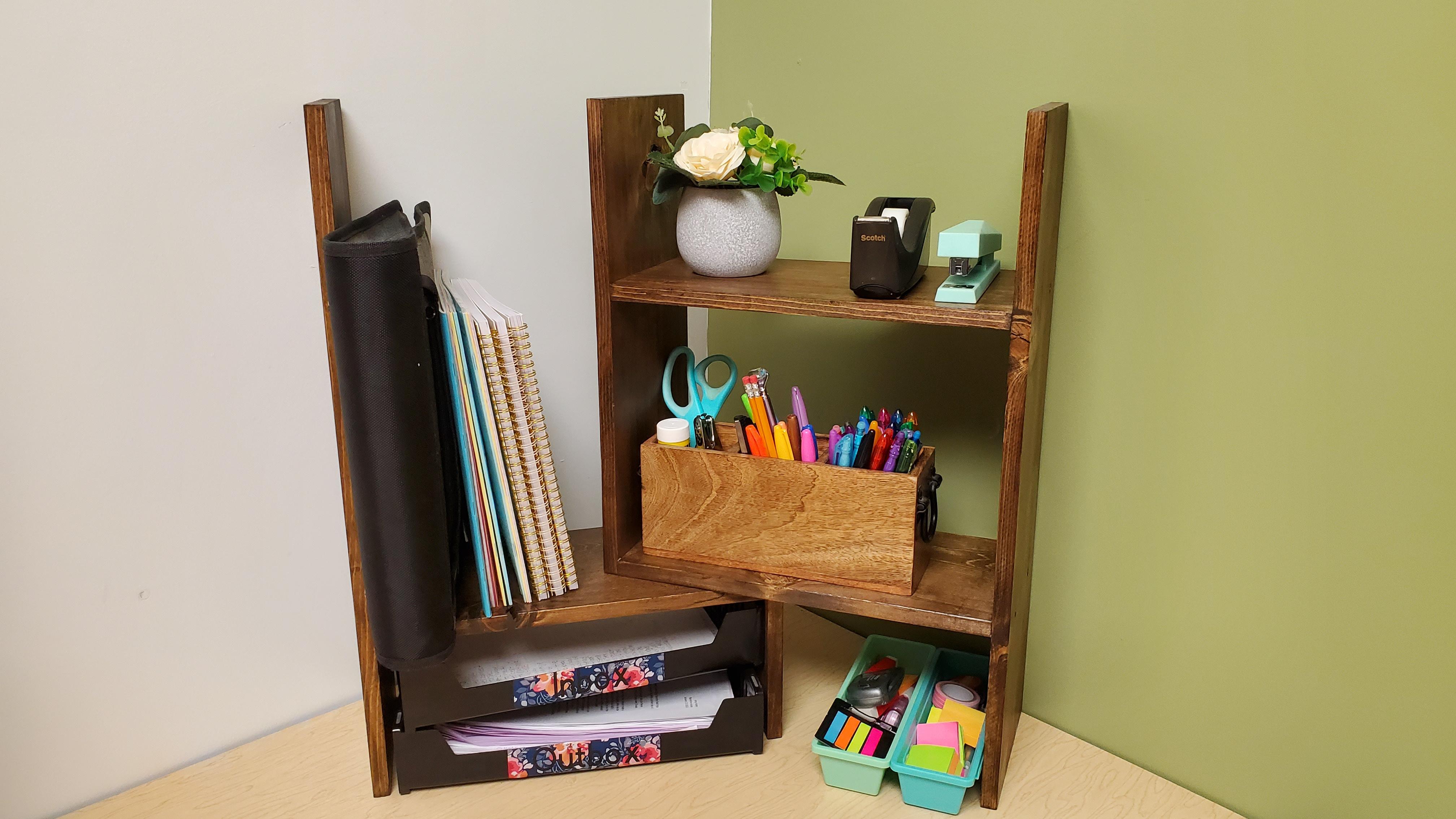 Adjustable Desktop Organizer : 7 Steps (with Pictures) - Instructables