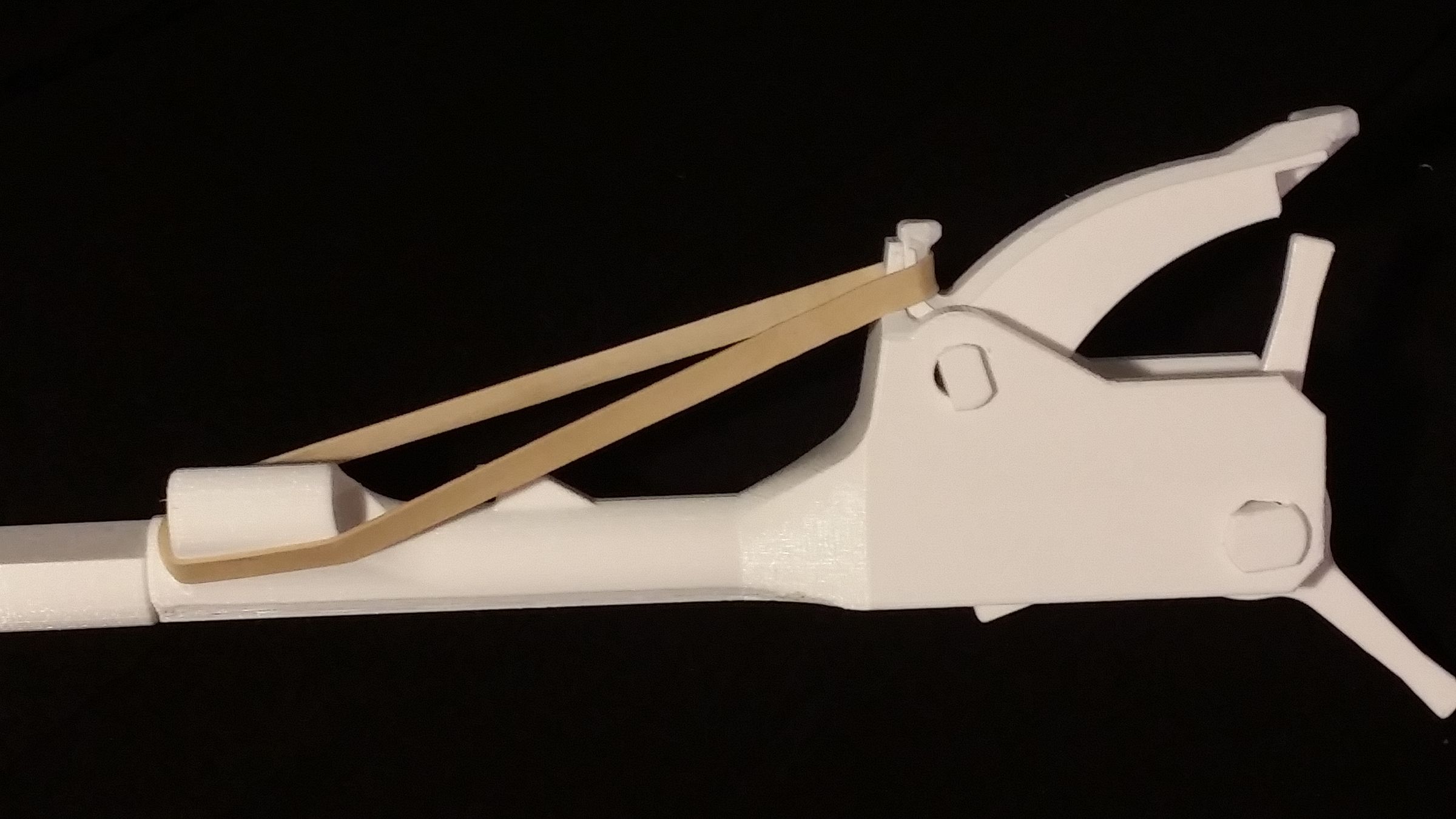 The Arcus - Fully 3D Printed Rubber Band Gatling Gun : 33 Steps (with ...