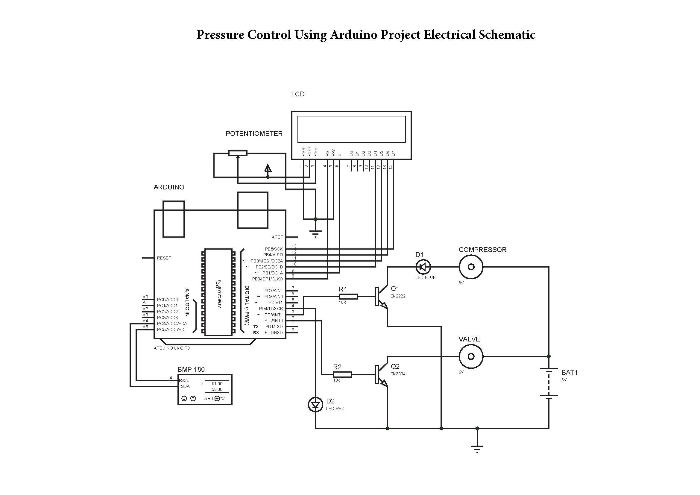 Pressure Control Using Arduino : 4 Steps - Instructables