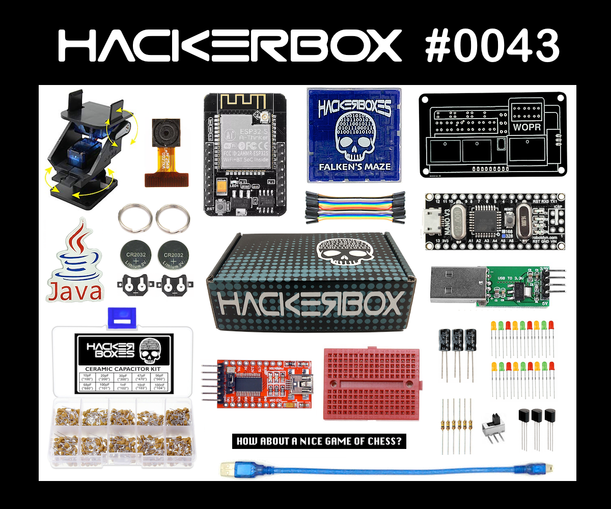 HackerBox 0043: Falken's Maze : 9 Steps - Instructables