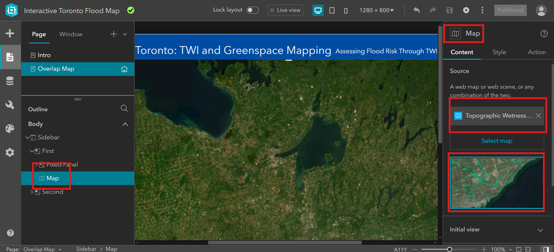 Create an Interactive Flood Resilience Map Using ArcGIS Experience Builder : 7 Steps - Instructables
