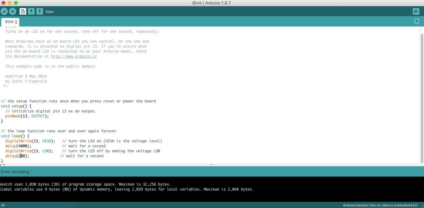 How to Make Two Blinking LED Eyes With Your Arduino Uno : 3 Steps ...