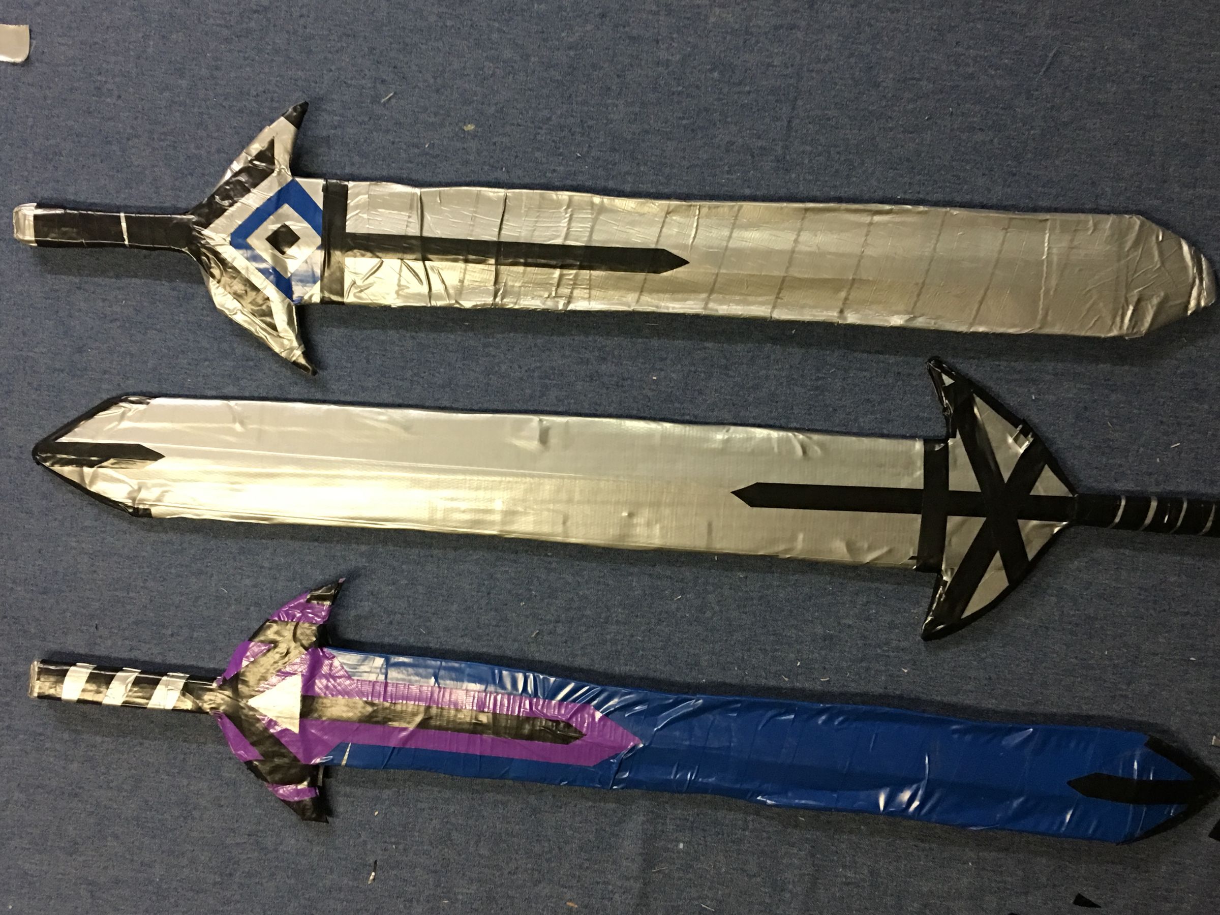 Forged in Duct Tape Ultimate Battle Sword : 7 Steps - Instructables