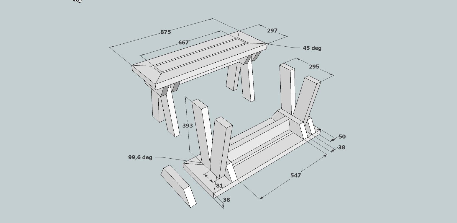 Picnic Table and Bench - 2 in 1 : 7 Steps (with Pictures) - Instructables