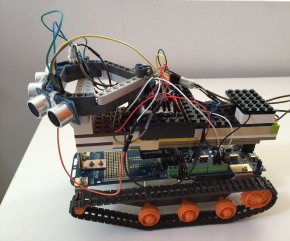 Johnny5 Arduino Robot DfRobotshop Rover With Remote Control Html Interface : 9 Steps - Instructables