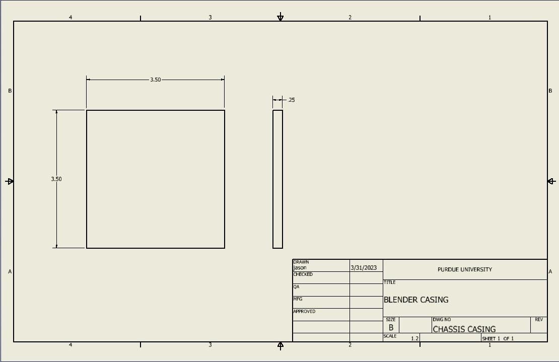 Student Made Mock Blender : 3 Steps - Instructables