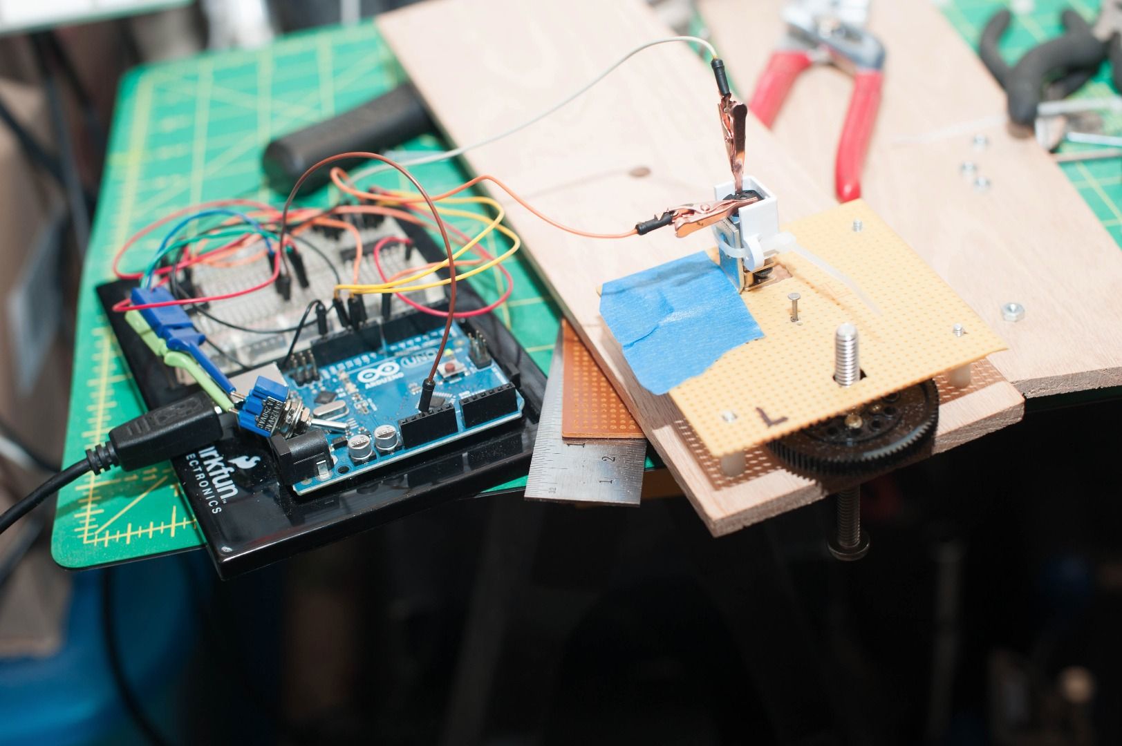 Arduino Powered 'Scotch Mount' Star Tracker for Astrophotography : 7 ...