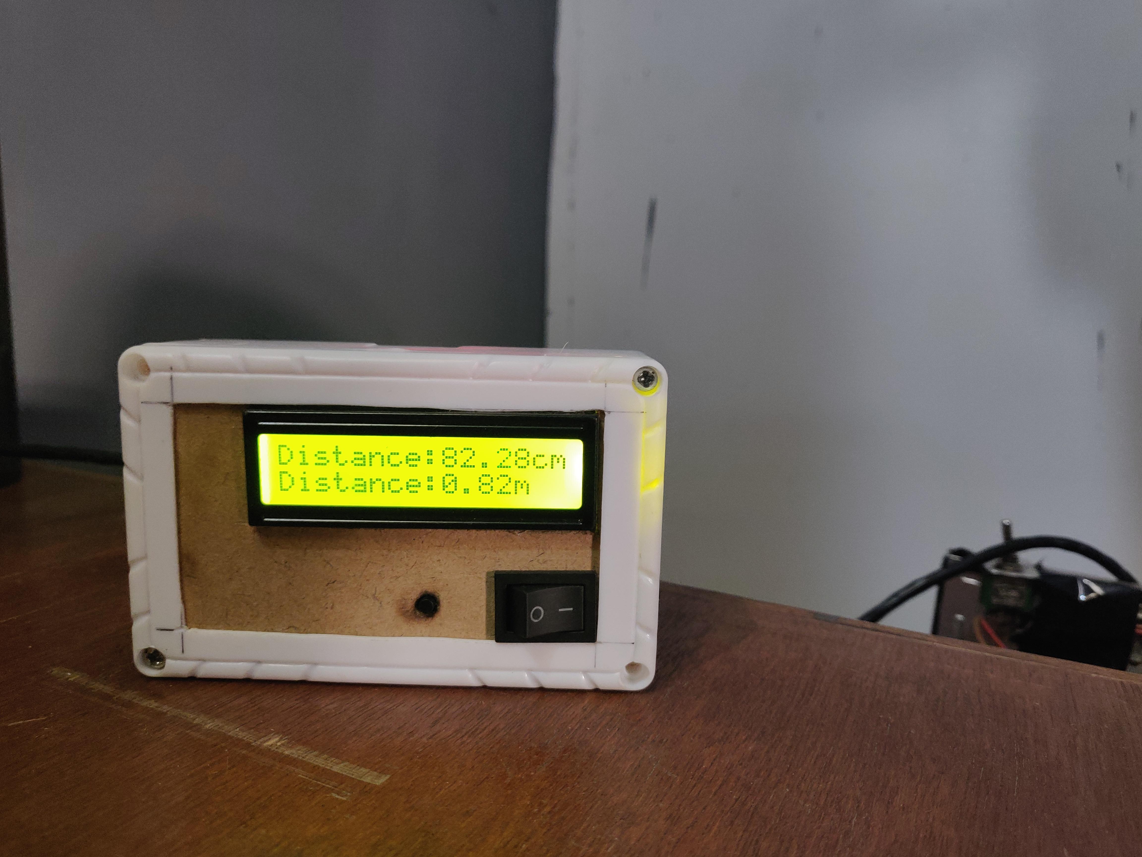 ULTRASONIC DISTANCE METER : 6 Steps - Instructables