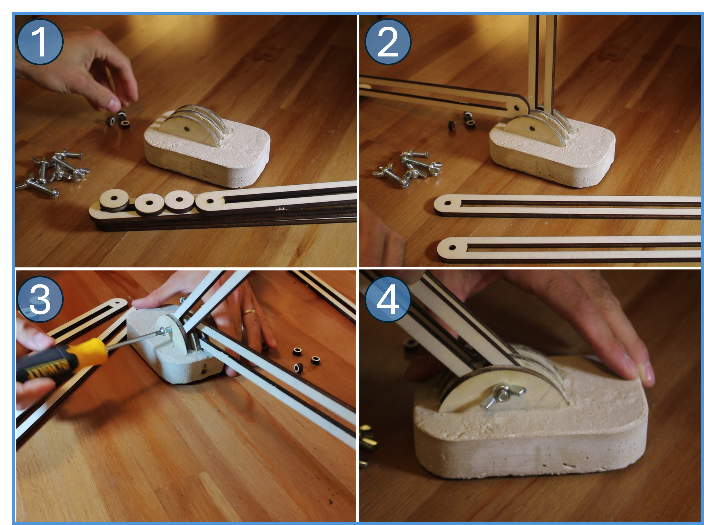 Laser Cut Adjustable Table Lamp : 10 Steps (with Pictures) - Instructables