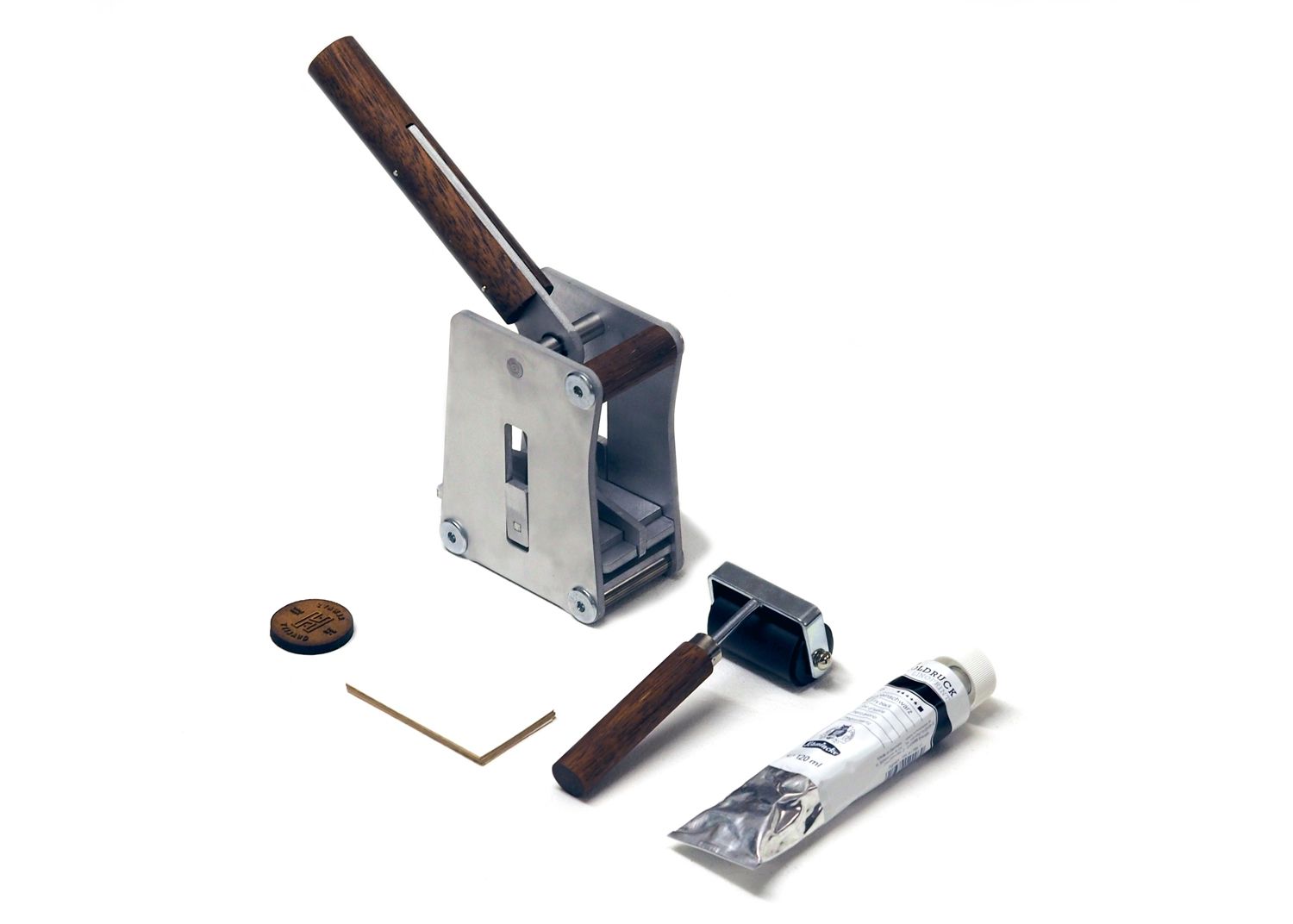 Hand+Ink Letterpress in Aluminum : 5 Steps (with Pictures) - Instructables