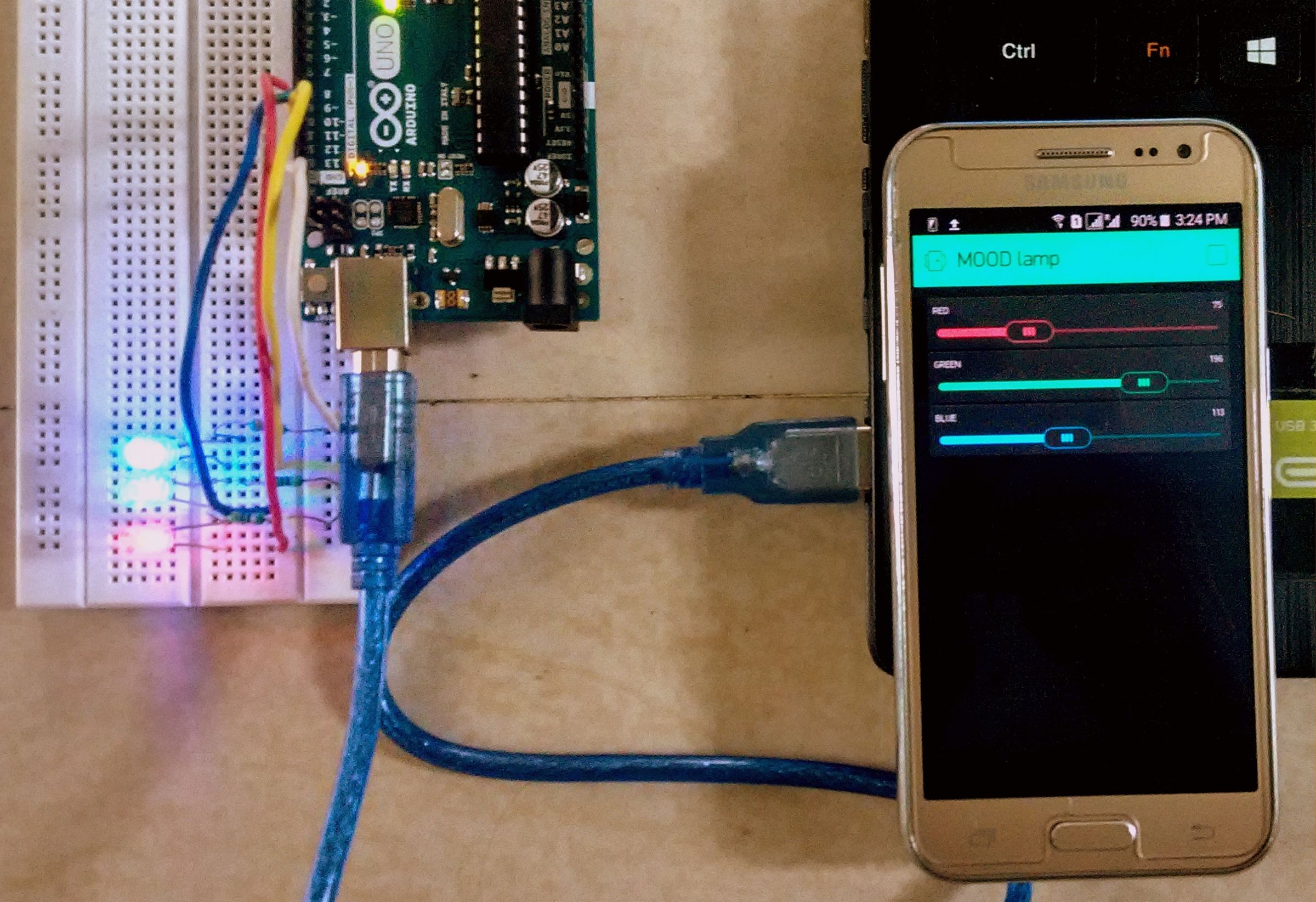 Wireless MOOD Light With Arduino & BLYNK App : 6 Steps (with Pictures ...