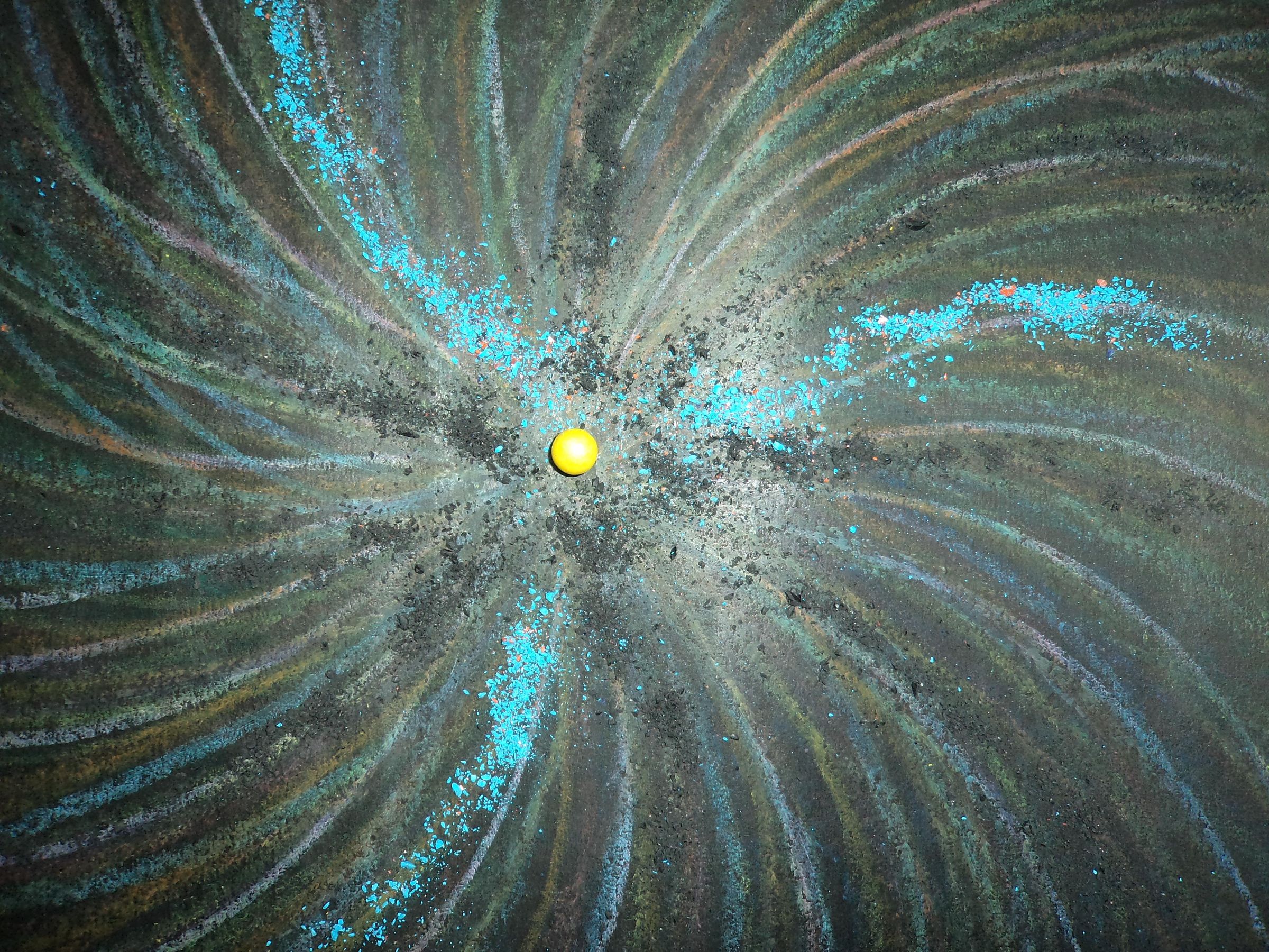 Abstract Crayon Art (Galaxy) : 4 Steps - Instructables