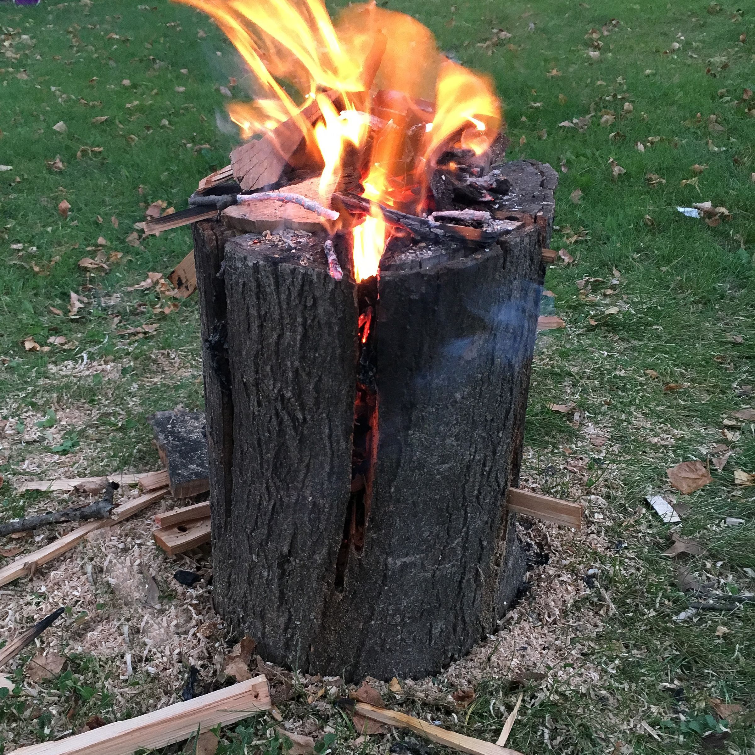 How to Make a Swedish Fire Torch : 4 Steps (with Pictures) - Instructables