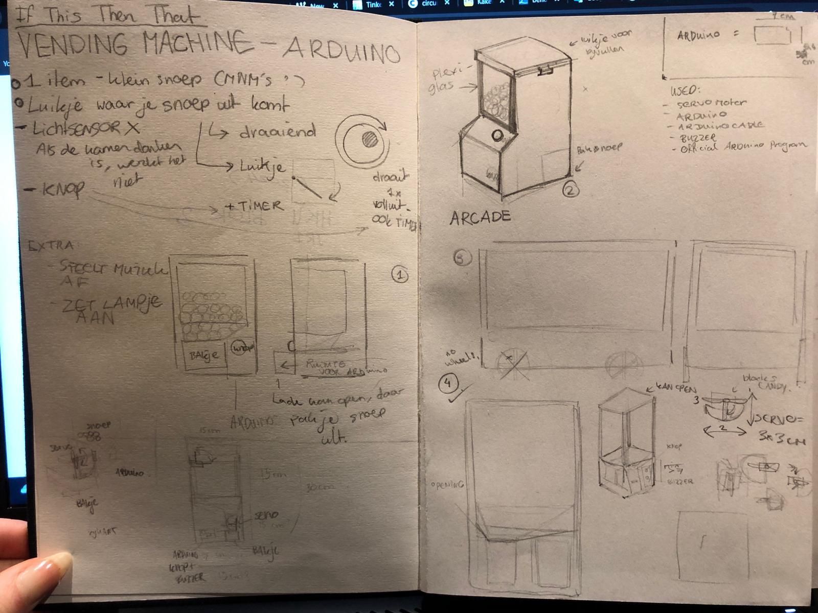 Arduino Mini Candy Vending Machine That Plays Music : 5 Steps ...