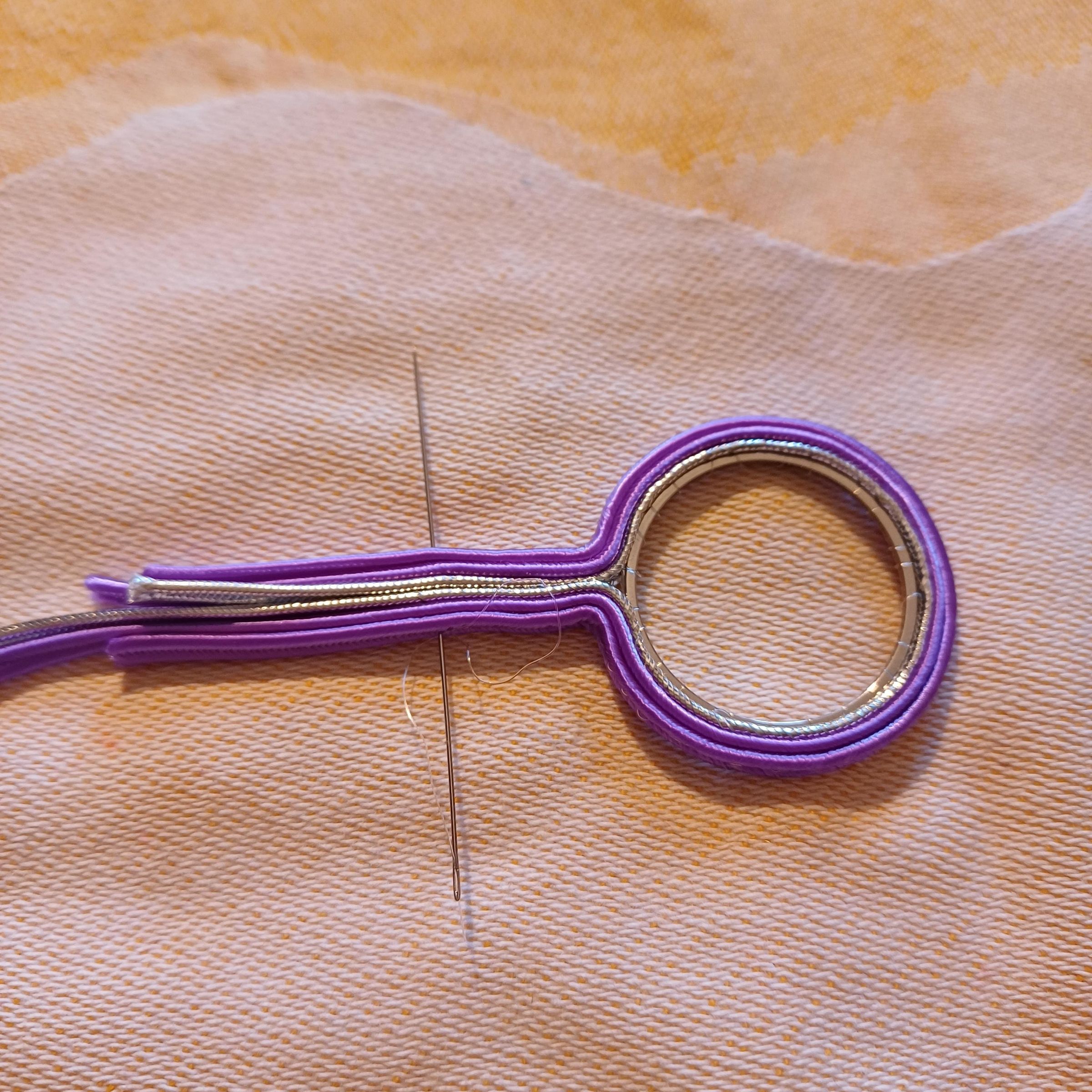 Embroidered Filigree Earrings "Purple Rain" : 9 Steps (with Pictures ...