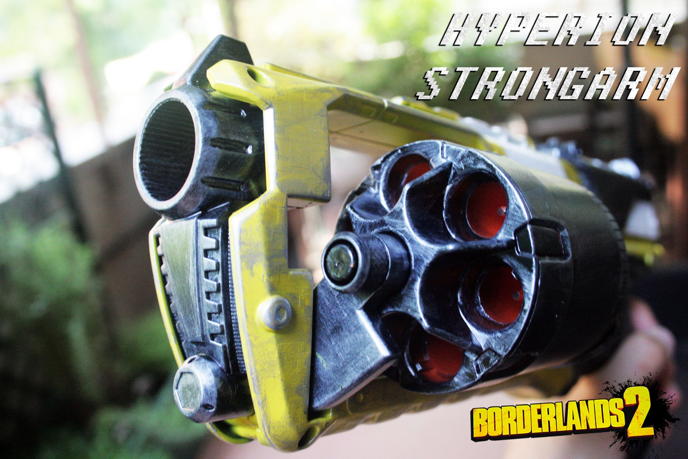 Nerf Strongarm Borderlands 2 Hyperion Gun Replica : 11 Steps (with ...