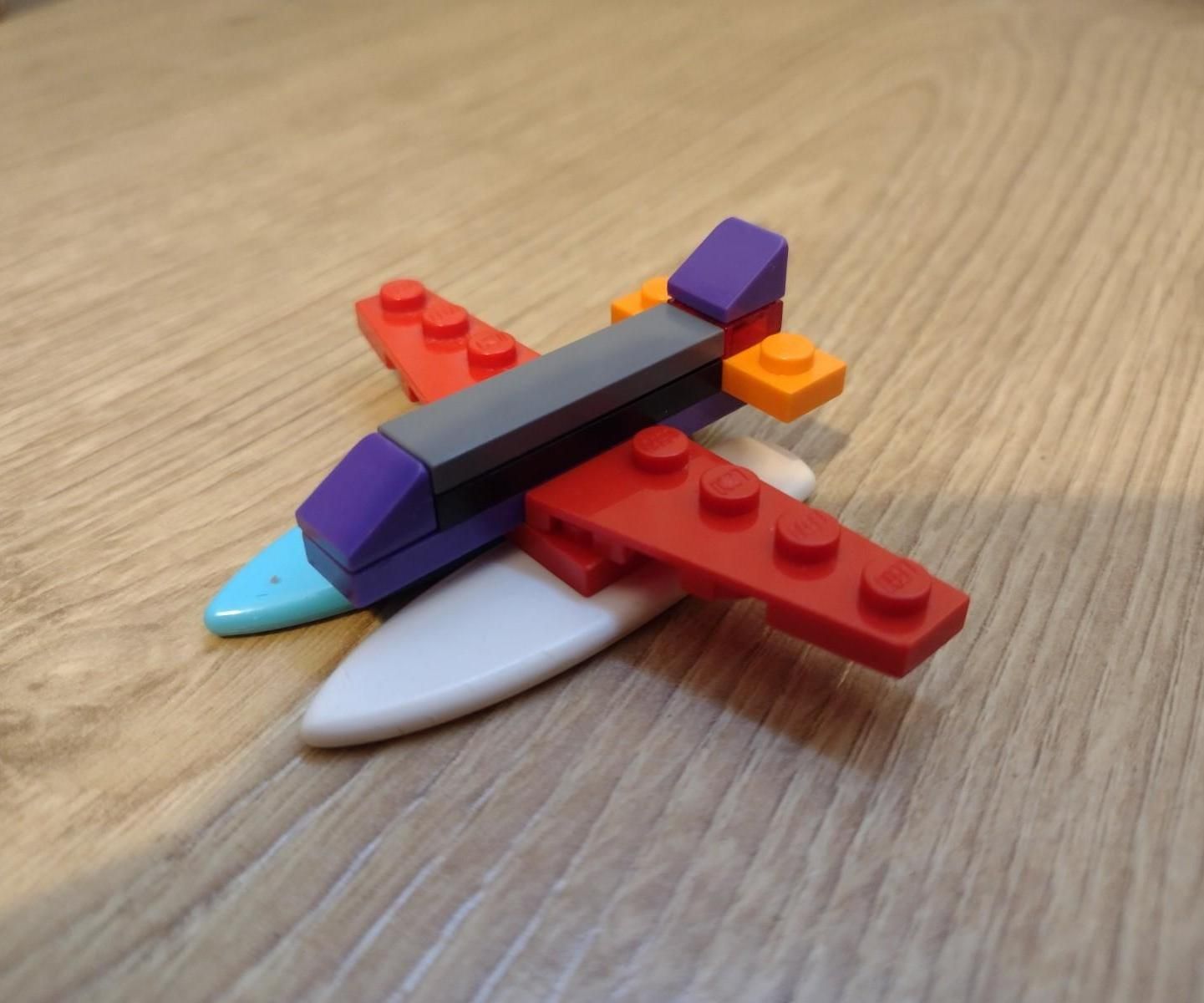 Lego Seaplane : 4 Steps - Instructables