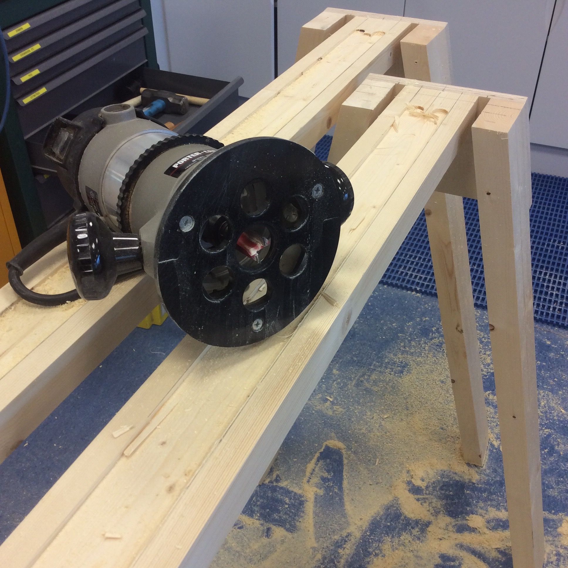 High Trestle Table - Including Prototype Table : 10 Steps (with ...