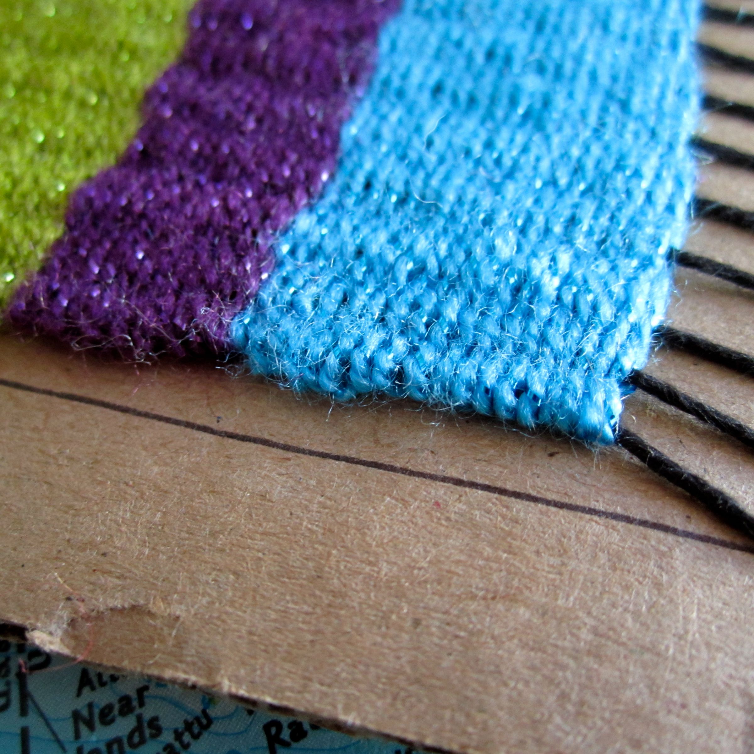 How to Weave on a Cardboard Loom : 9 Steps (with Pictures) - Instructables