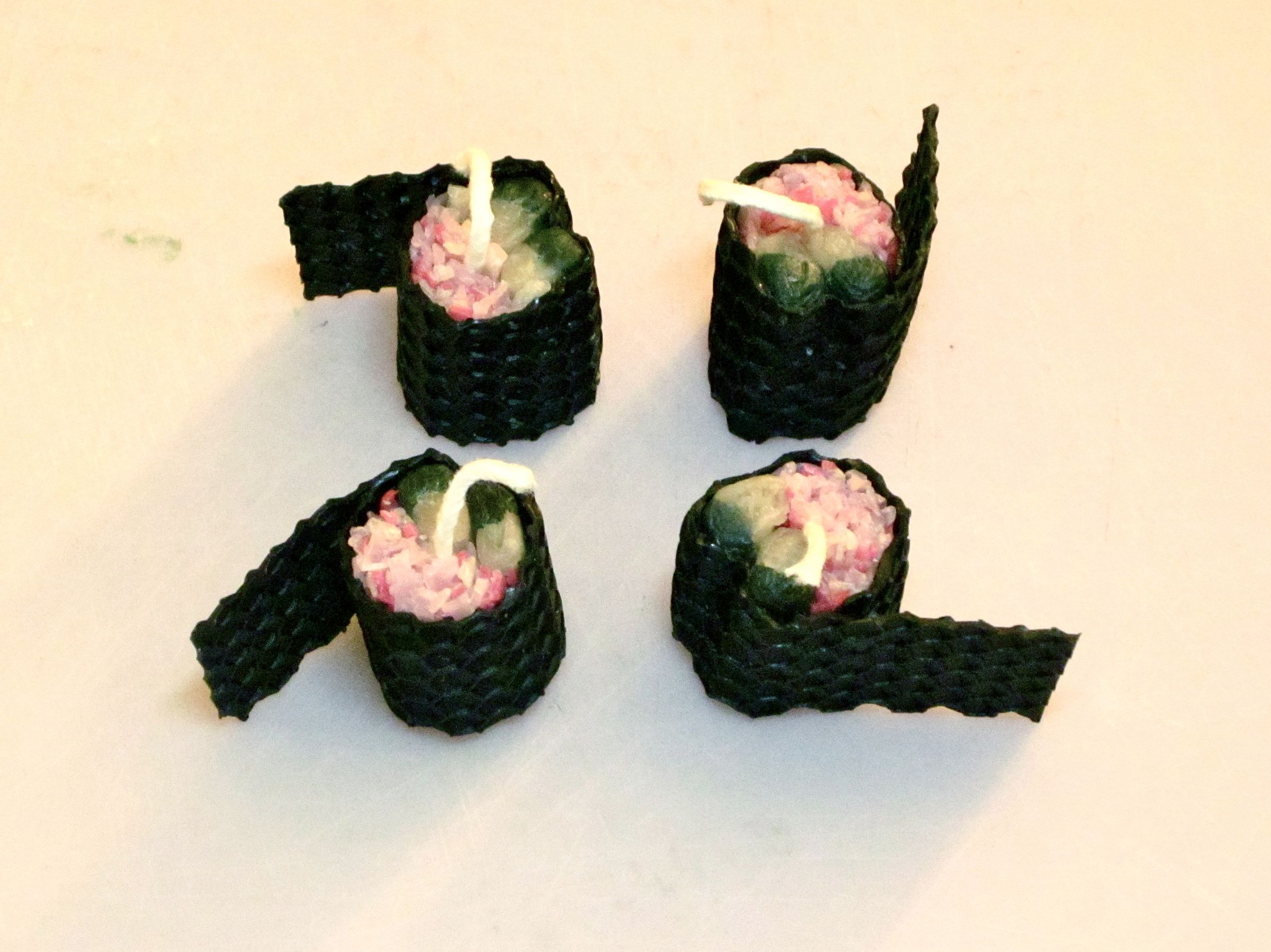 Beeswax Sushi Candles : 6 Steps (with Pictures) - Instructables