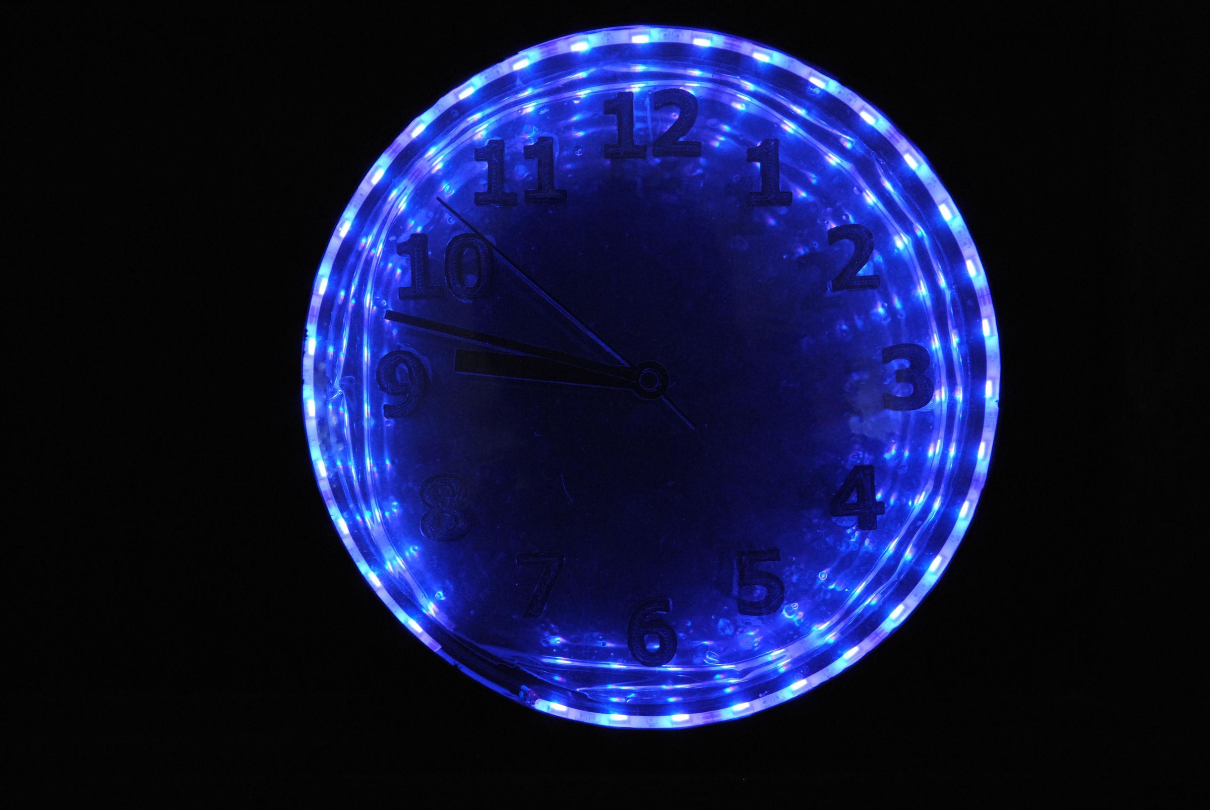 Timeless Clock! Infinity Mirror Clock : 7 Steps (with Pictures ...