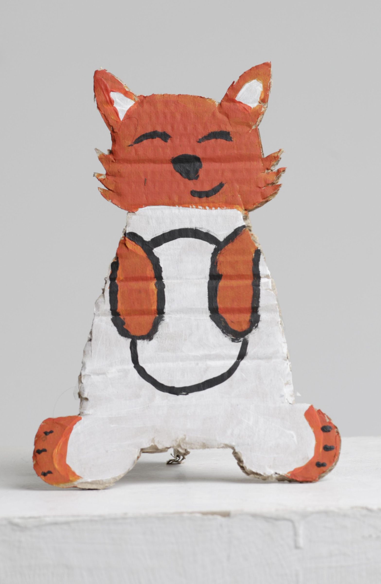 Lesson 4: Cardboard Animal Fox : 5 Steps - Instructables