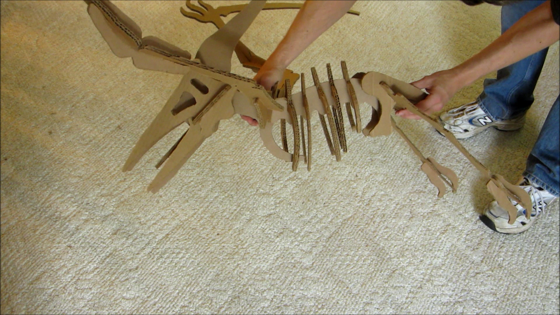 Cardboard Dinosaur Puzzle : 8 Steps (with Pictures) - Instructables