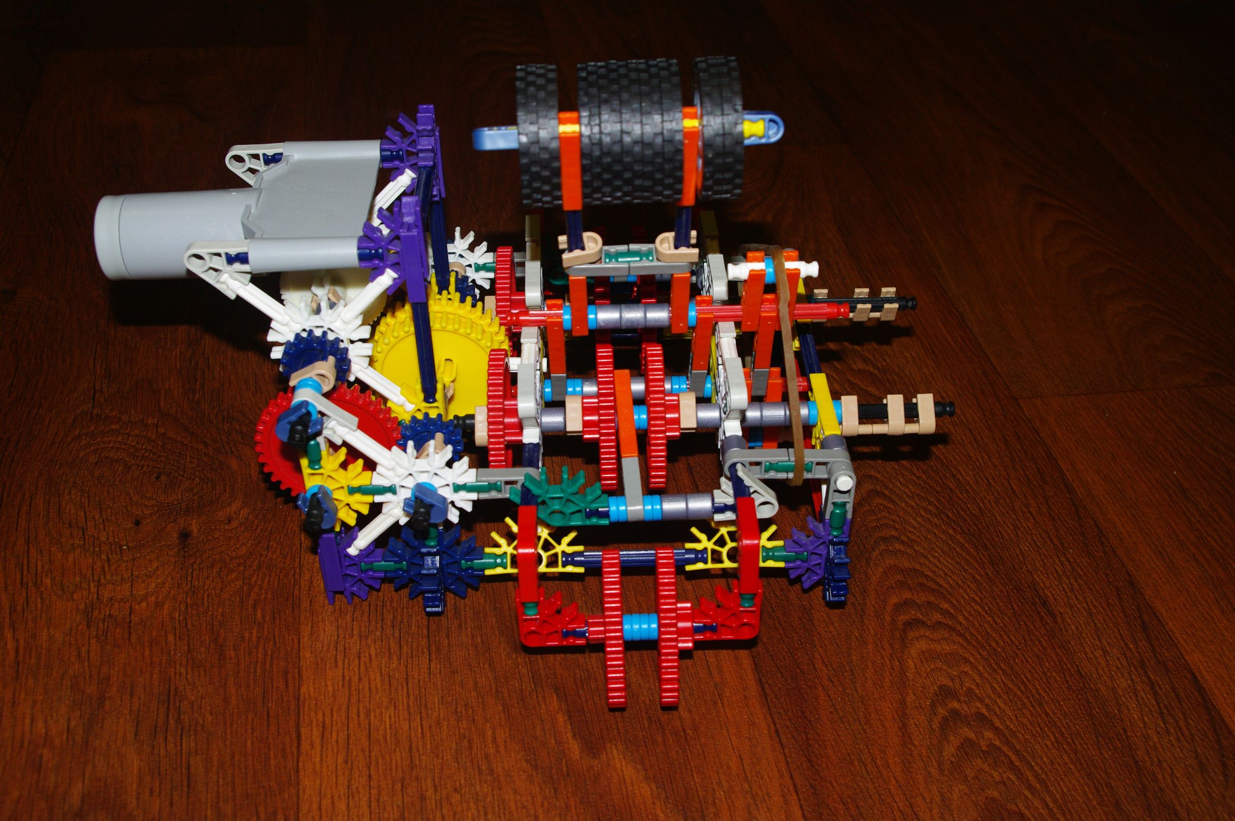 Double Chain Elevator Lift, a K'nex Ball Machine Lift : 6 Steps ...
