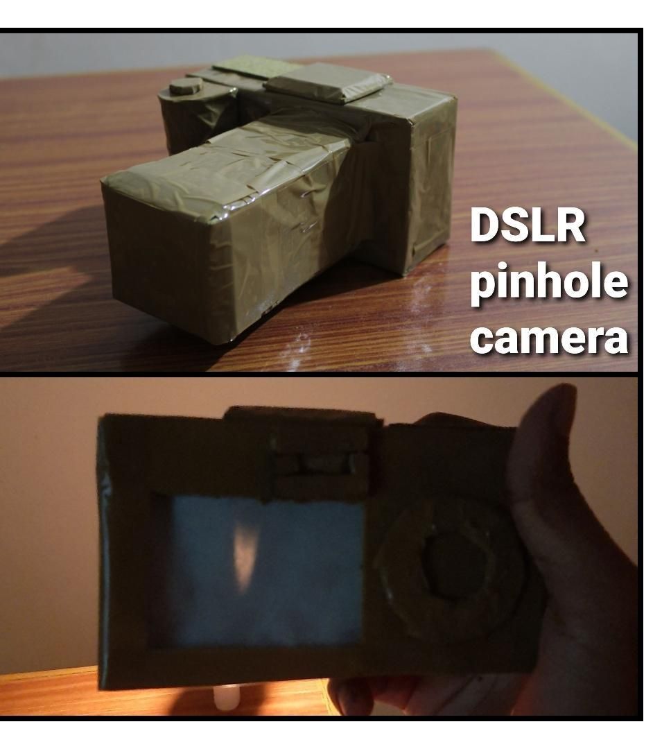 DSLR Pinhole Camera : 8 Steps (with Pictures) - Instructables